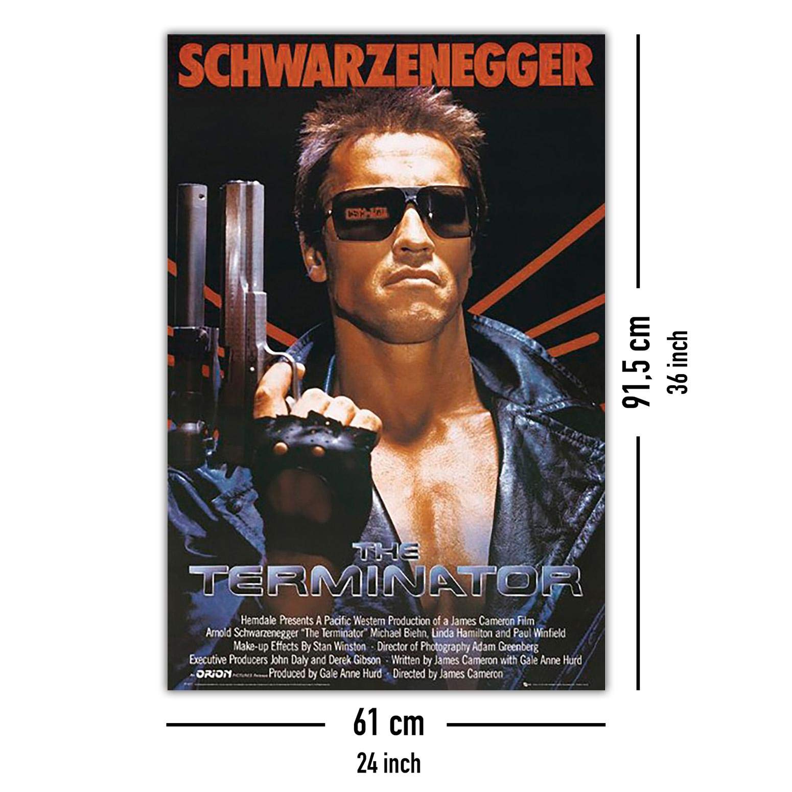 The Terminator Movie Poster The Terminator: Licensed Alternative Film