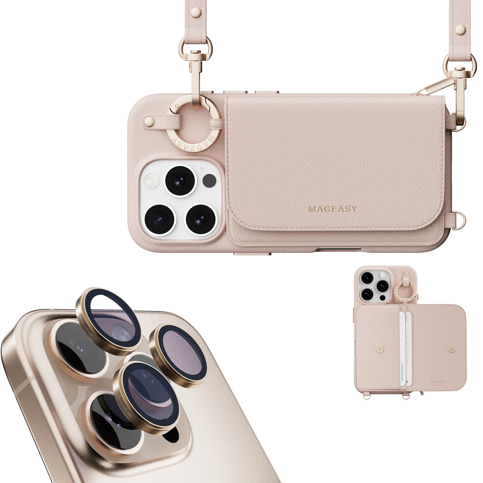 Amazon.com: MAGEASY Pouch M Lanyard Case & Lenz Sapphire Lens Protector ...