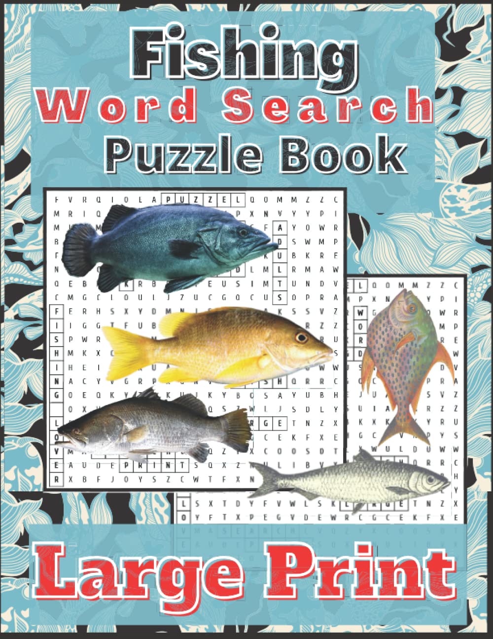 Fishing Word Search Puzzle Book: Word Searches with Large Print about ...