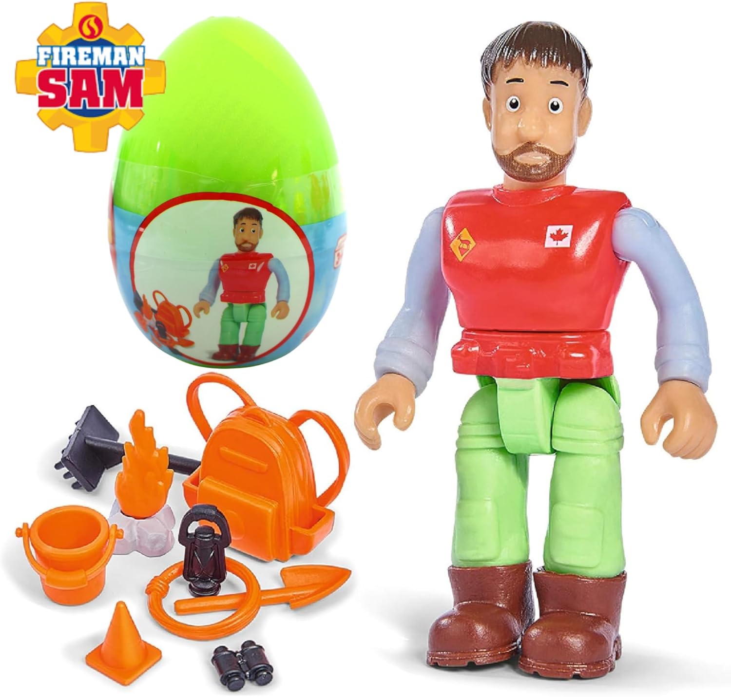 Figura de juego articulada Sam Fireman Sam – Personajes de cápsula ...
