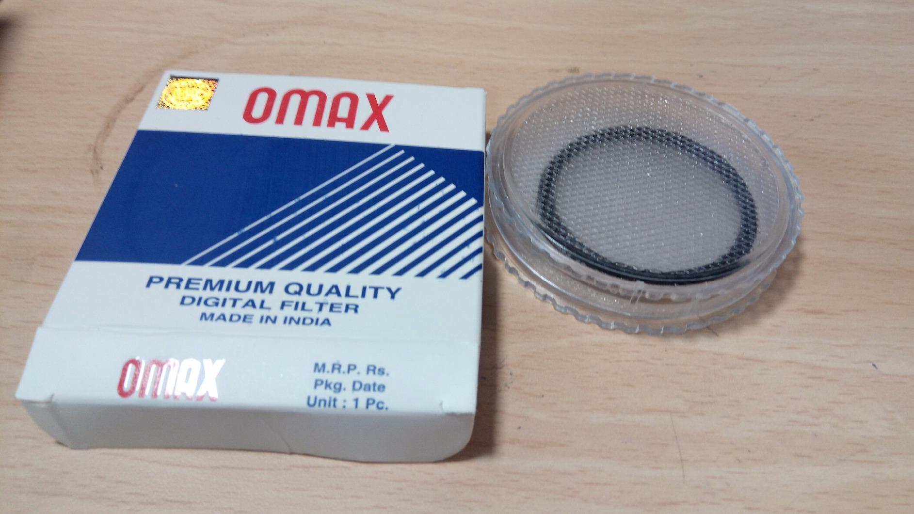 Buy Omax Lens Protection Filter for ef50mm f/1.8 STM Lens Online at Low ...