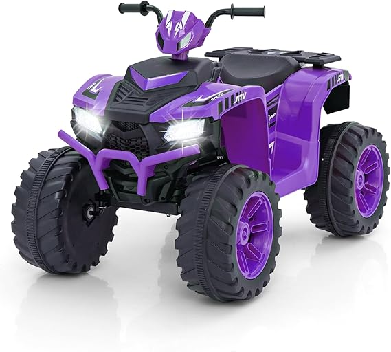 Amazon.com: HONEY JOY 24V Kids ATV, 4 Wheeler Battery Power Ride On ATV ...