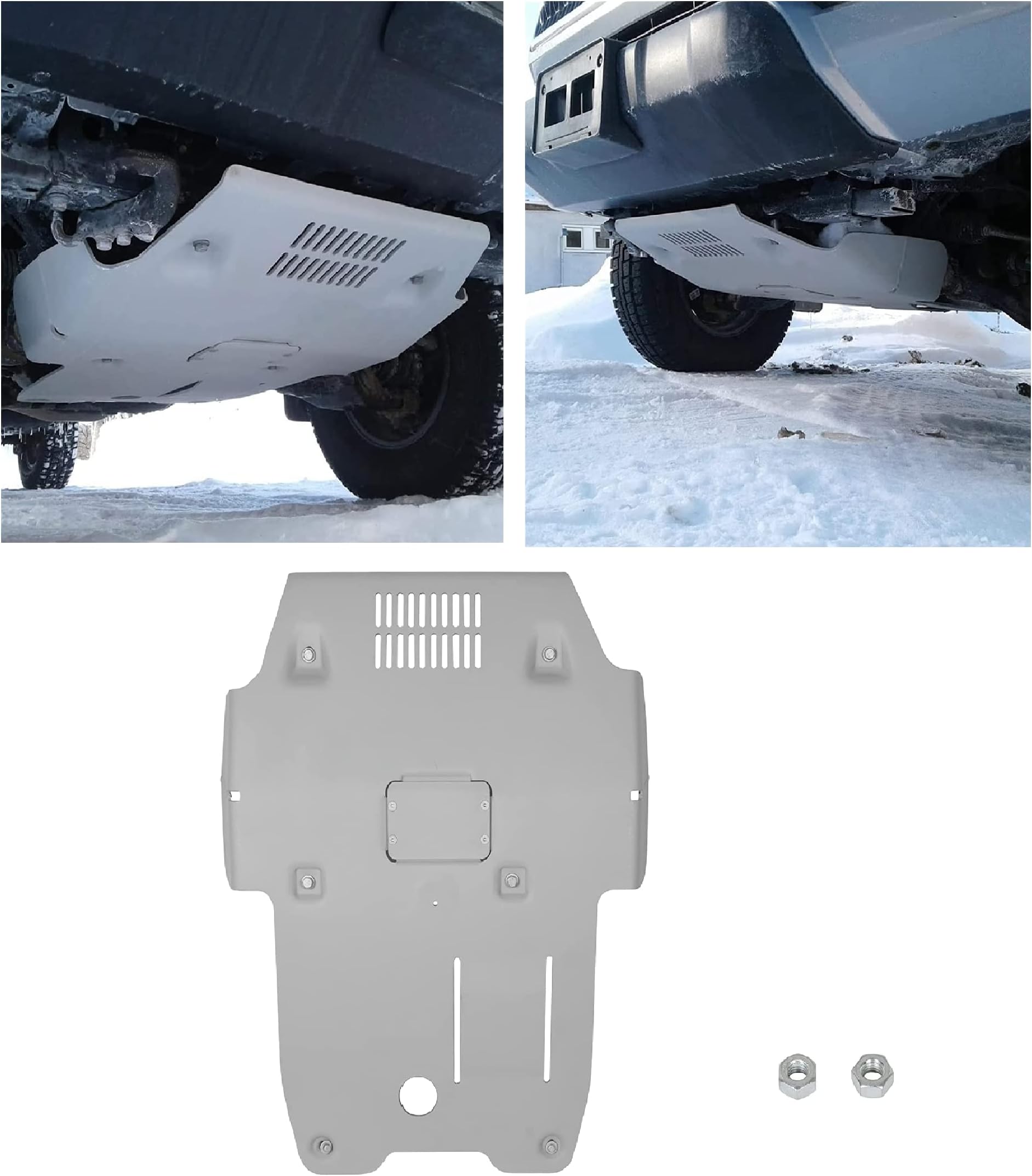 Amazon.com: Rough Country Front Skid Plate Kit for Toyota Tacoma 4WD ...