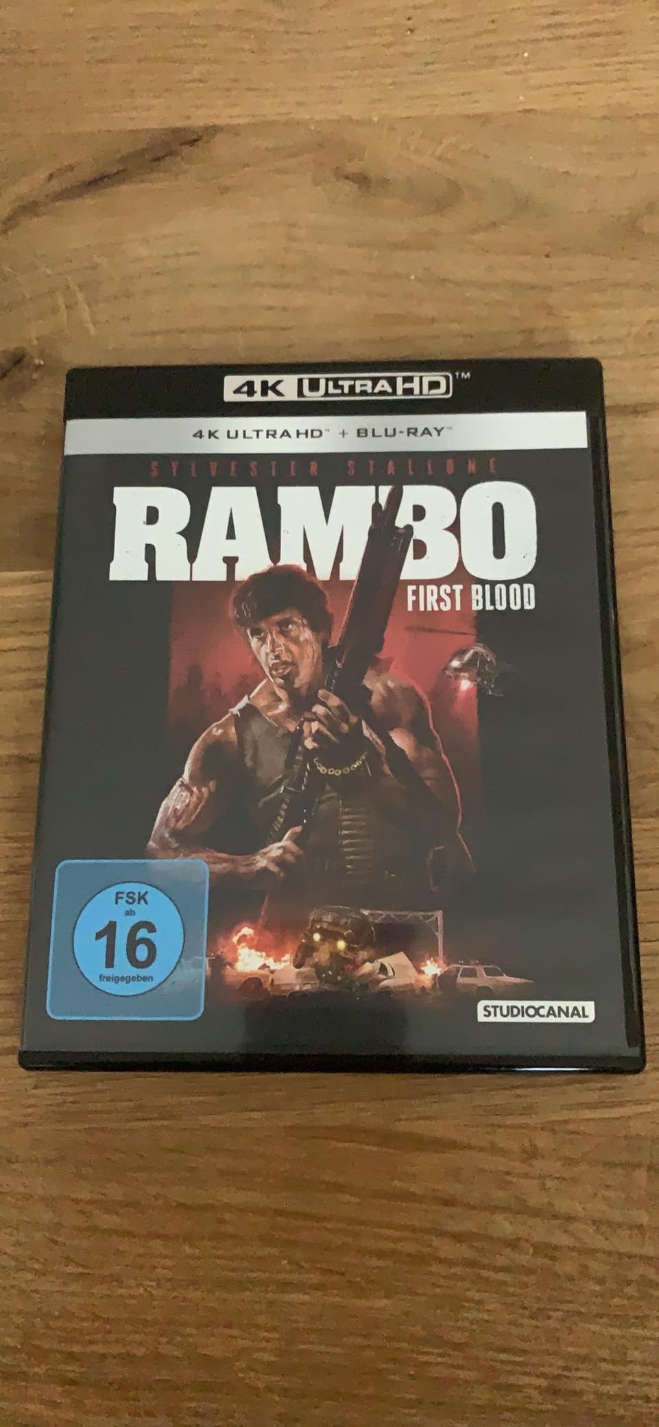 Rambo - First Blood - 40th Anniversary Steelbook Edition (4K Ultra HD ...