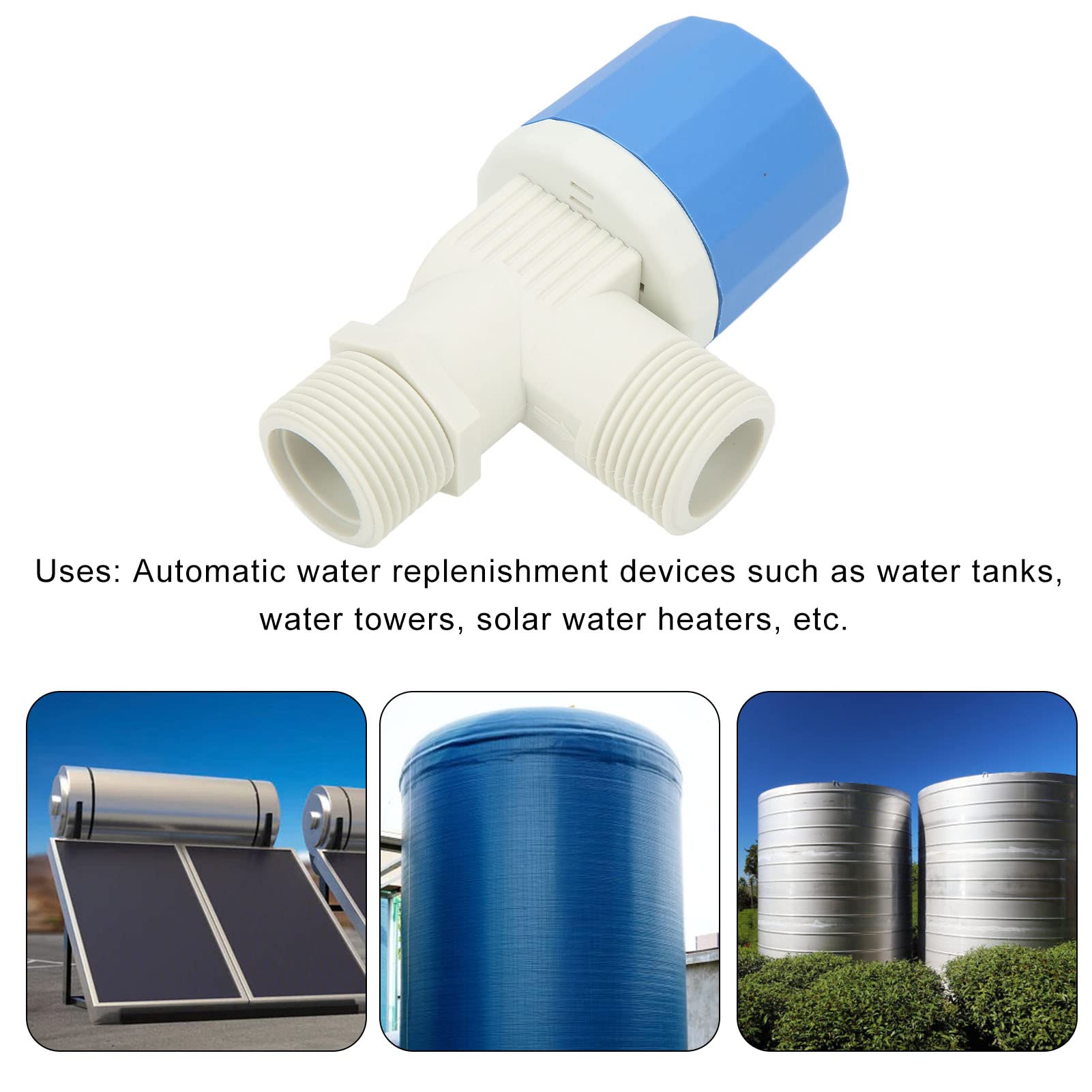 Snapklik.com : Automatic Valve Solar Water Heaters Water Level Control ...