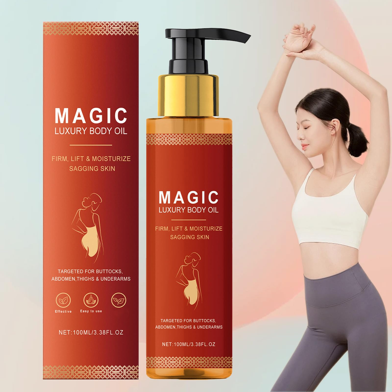 Amazon.com : Magic Body Firming Oil – Body Oil Alternative for Full ...