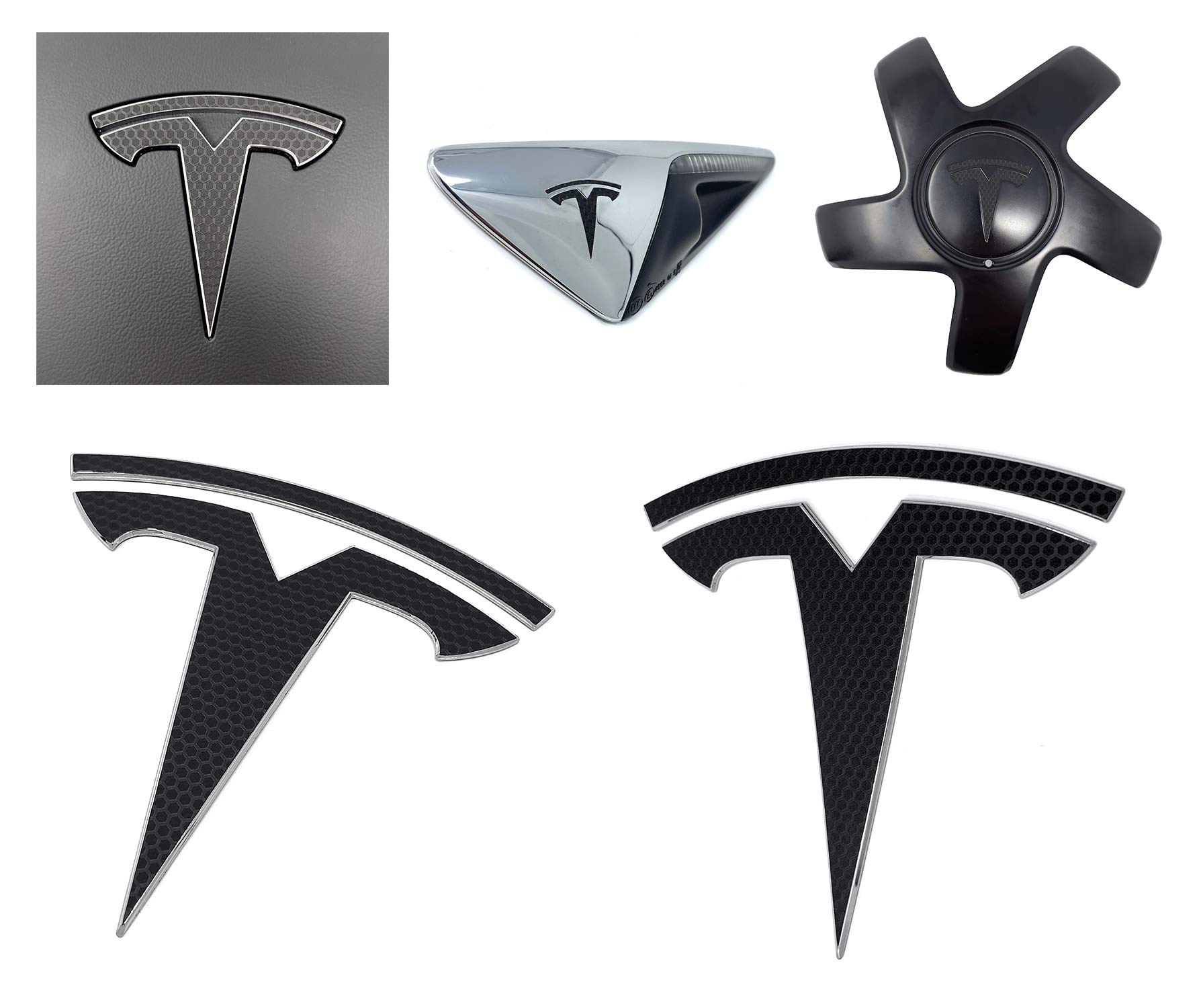 Snapklik.com : Custom Cut Graphics Logo Decal Wrap For Tesla Model 3