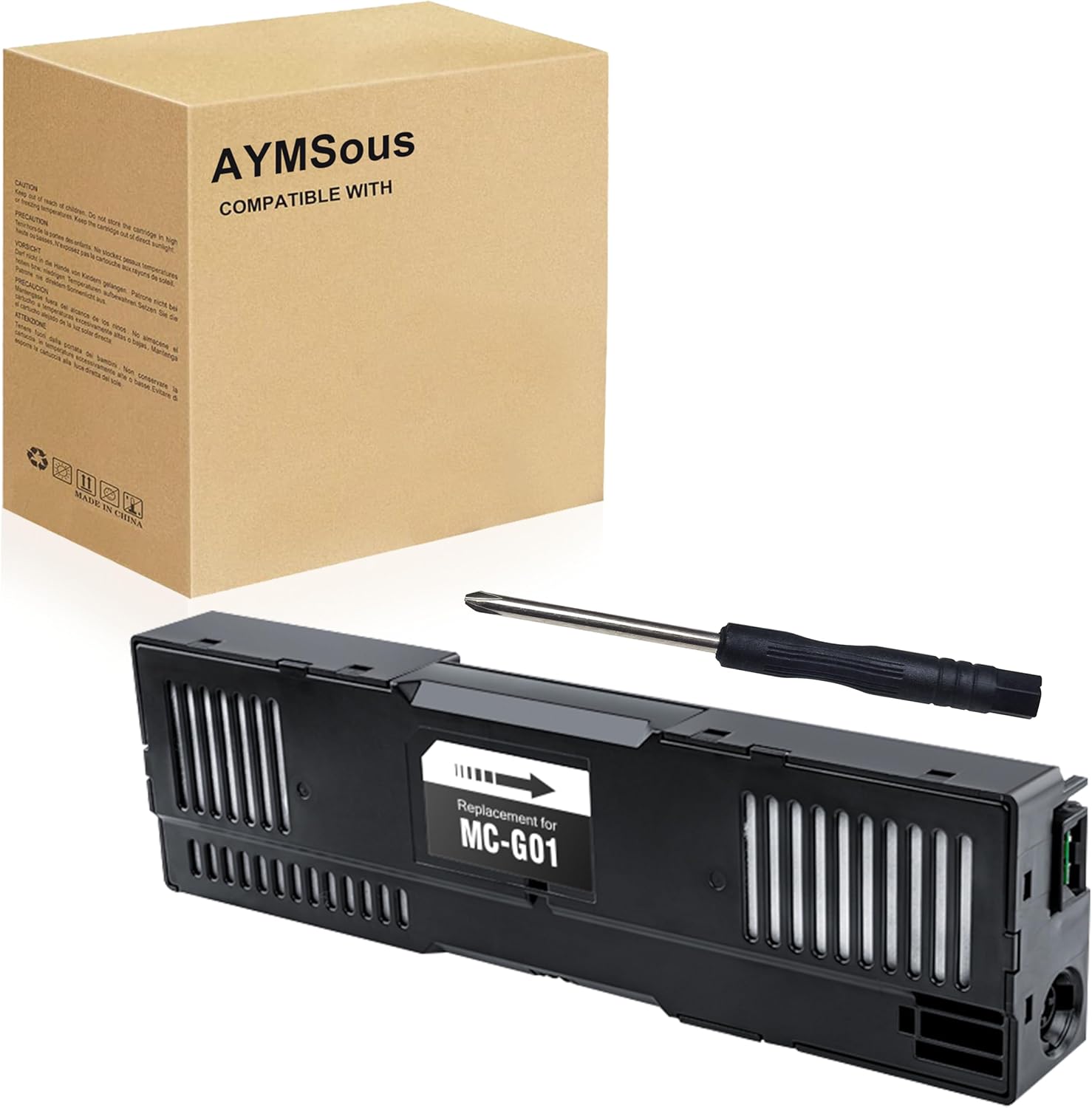 Amazon.com: AYMSous MC-G01 MC G01 Waste Ink Maintenance Cartridge Waste Ink Collector Unit Work ...