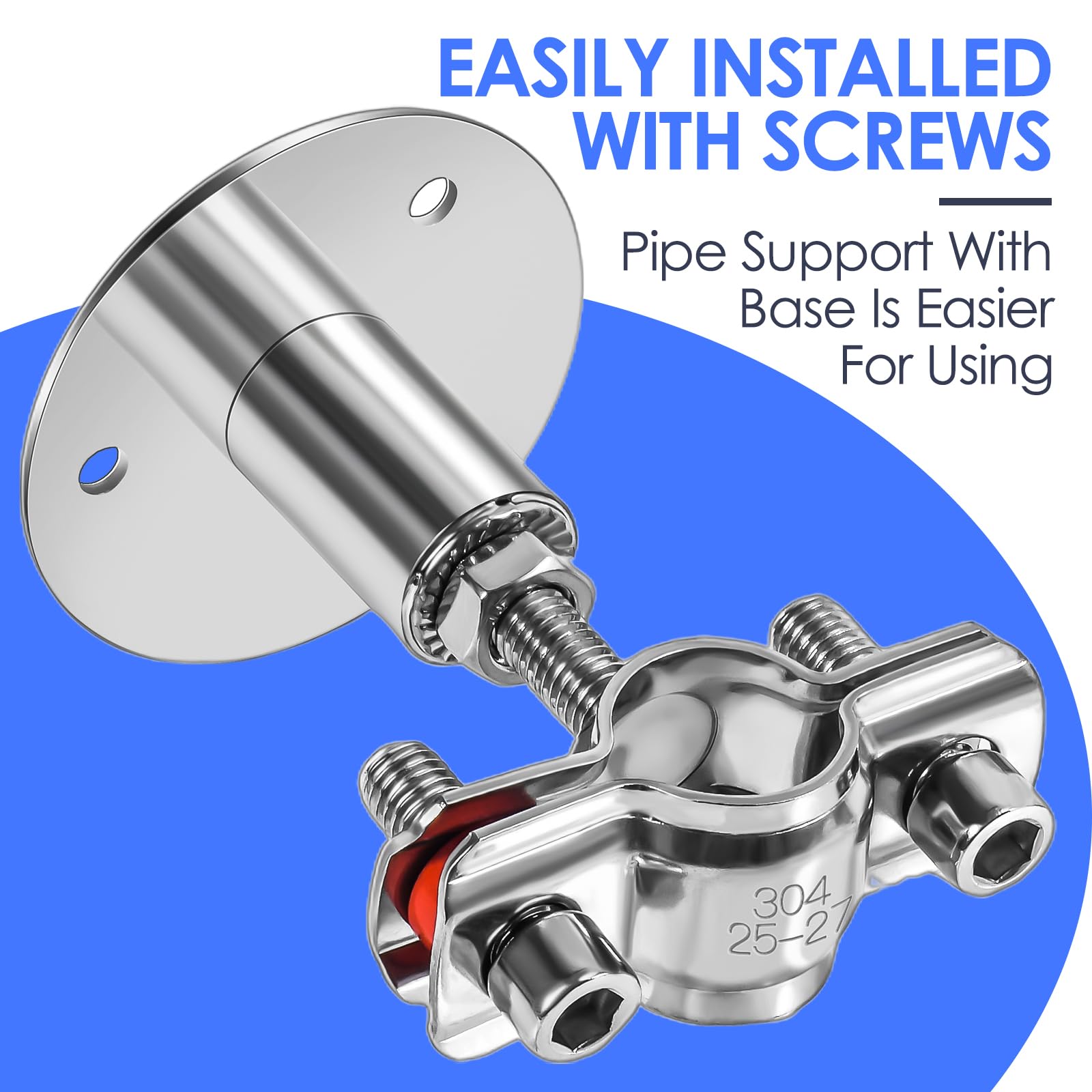 Water Pipe Wall Bracket