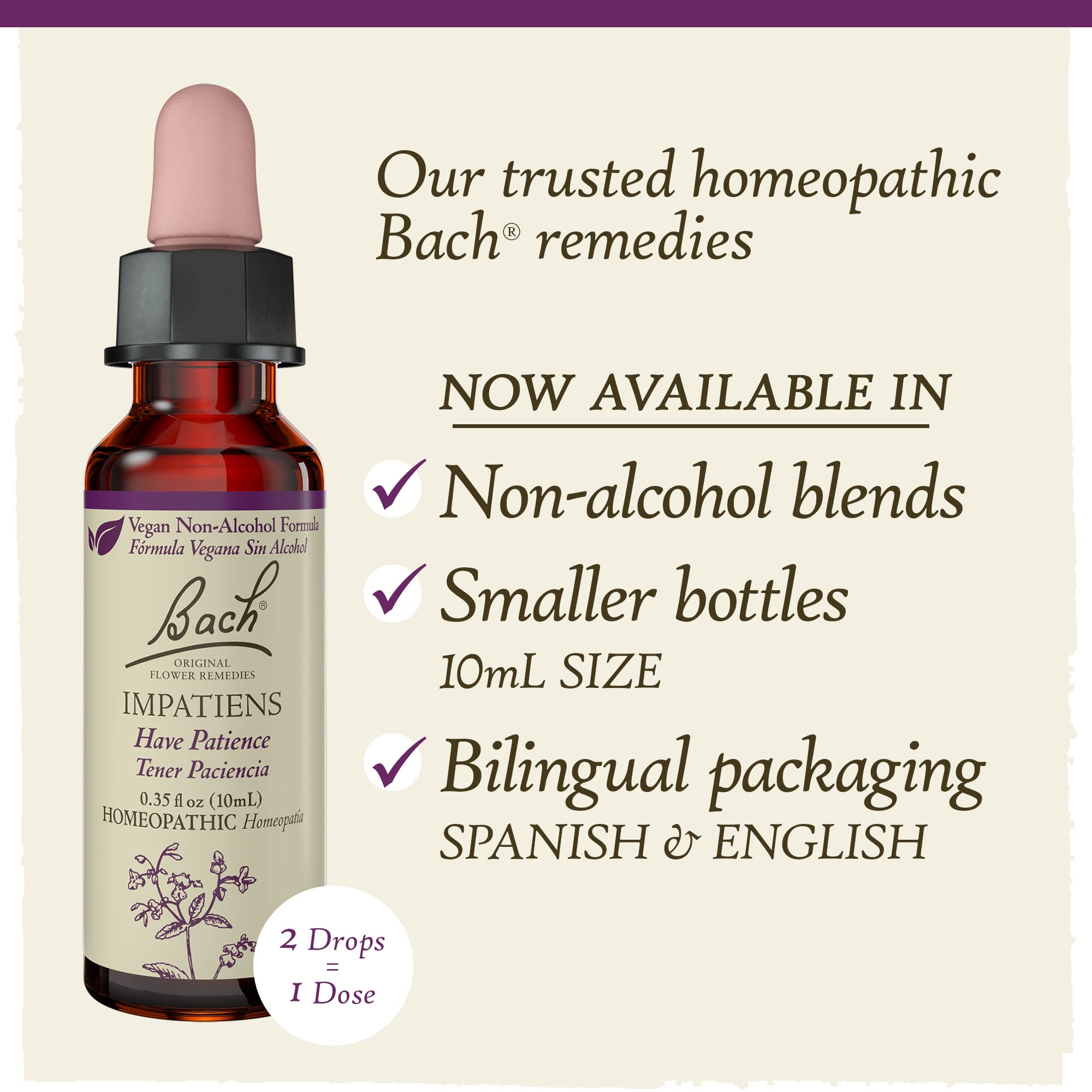 Snapklik.com : Bach Original Flower Remedies, Impatiens For Patience