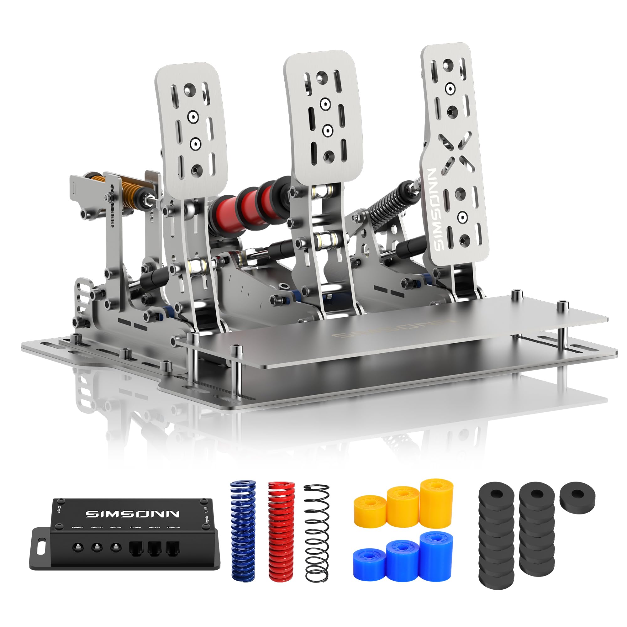 Snapklik.com : SIMSONN PLUS X Pedals Sim Racing Pedals Support Haptic ...