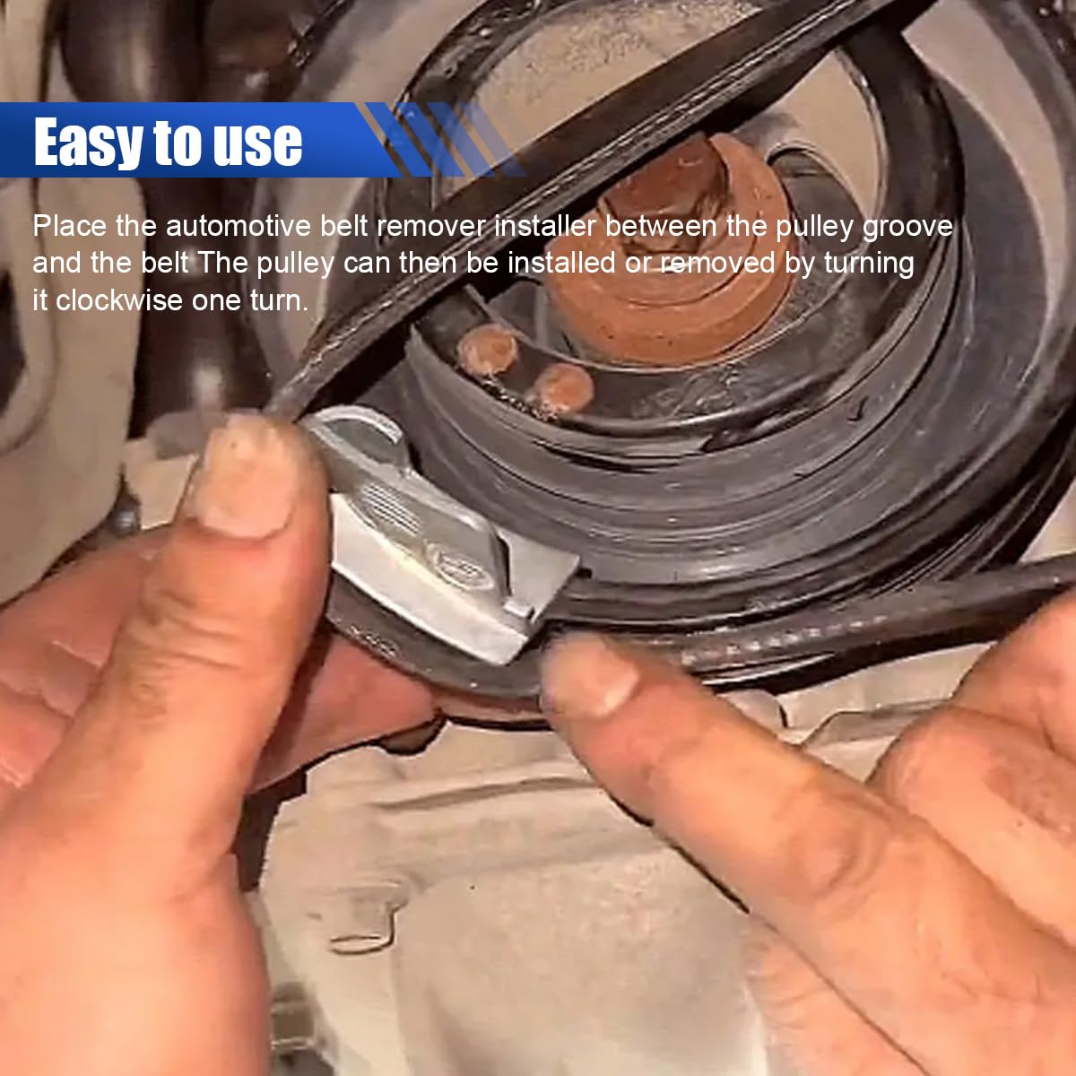 Snapklik.com : 2PCS Stretch Belt Mate Kit, Serpentine Belt Tool For ...