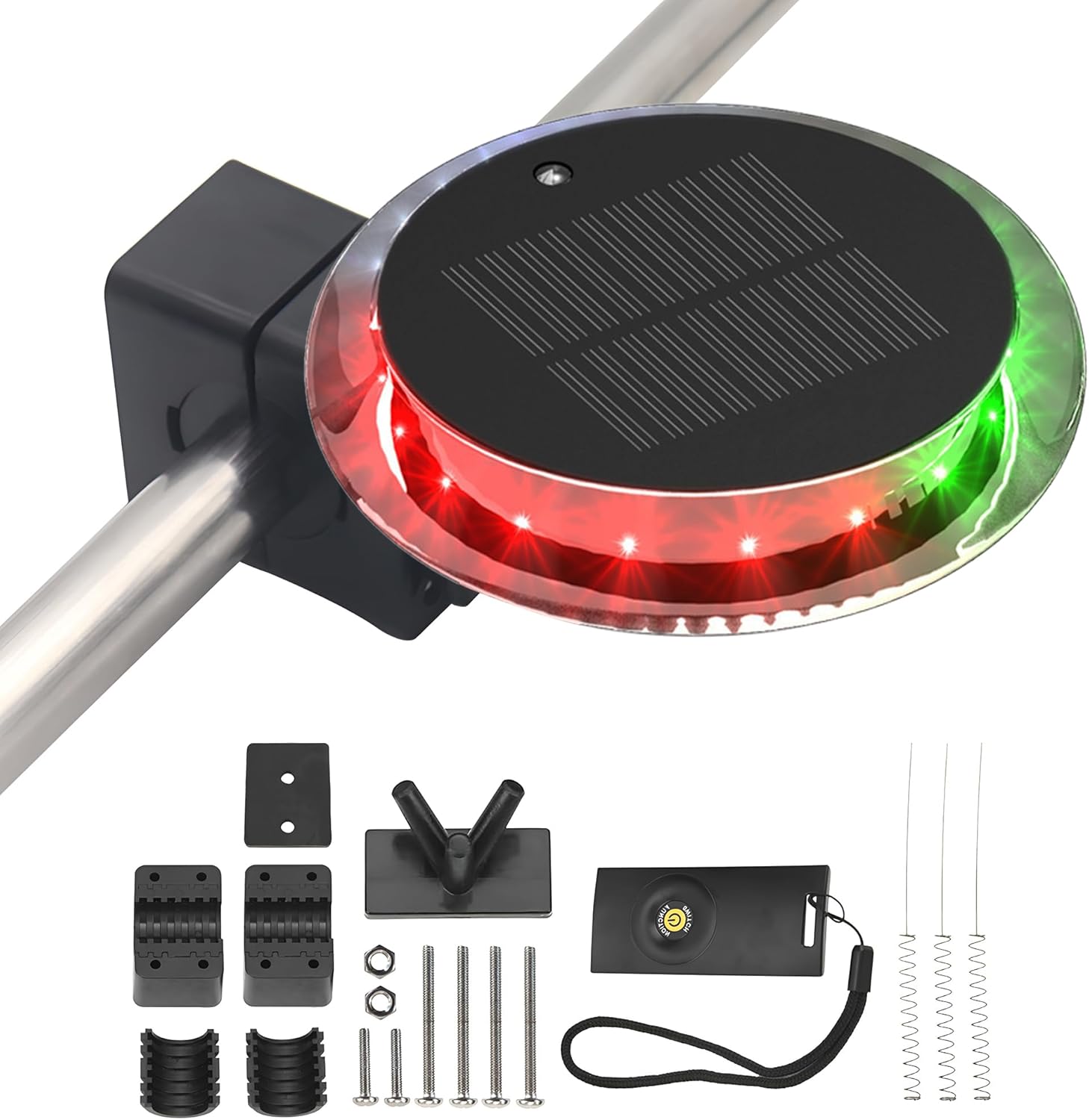 Amazon.com: IZTOSS 6 Modes Solar Powered Waterproof Navigation Lights ...