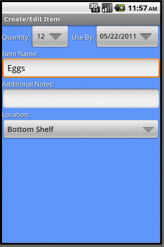 Fridge Friend - App on Amazon Appstore
