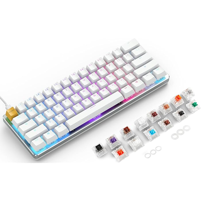 Buy Glorious GMMK Modular Mechanical Gaming Keyboard - 60% Compact Size ...