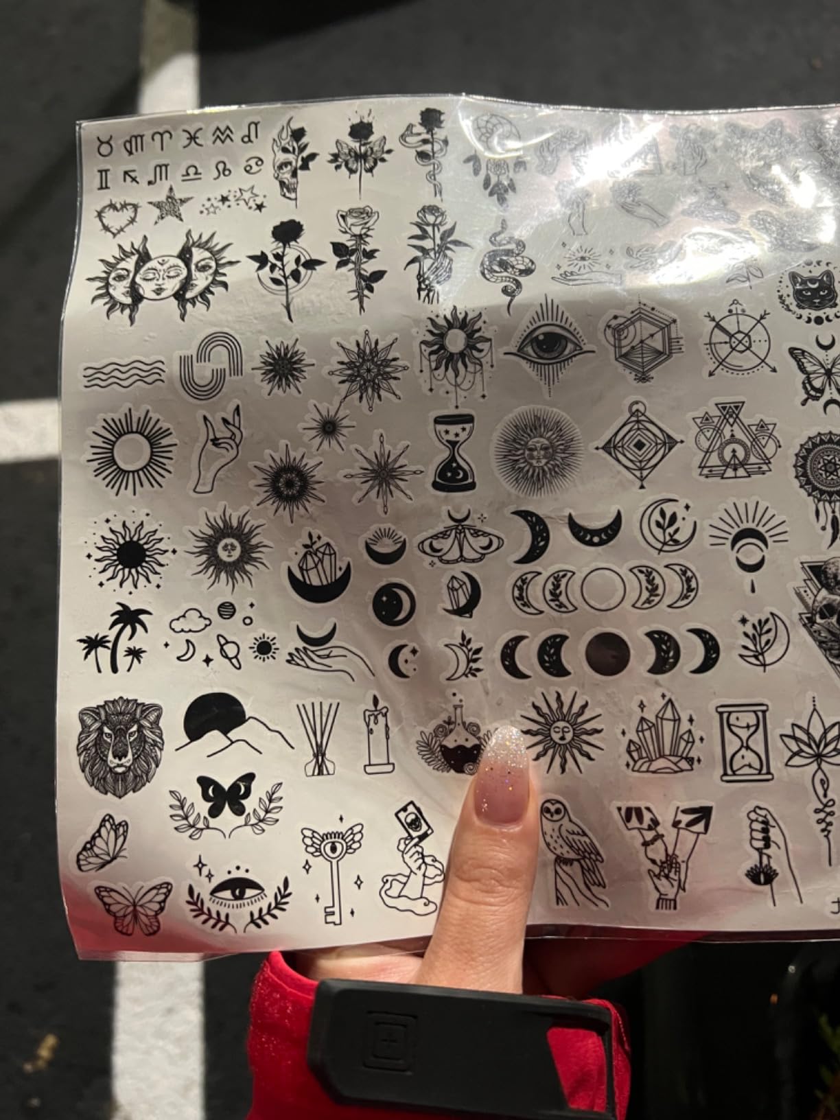 Amazon.com : Small Temporary Tattoo, Realistic Tiny Tattoos - 279 pcs ...