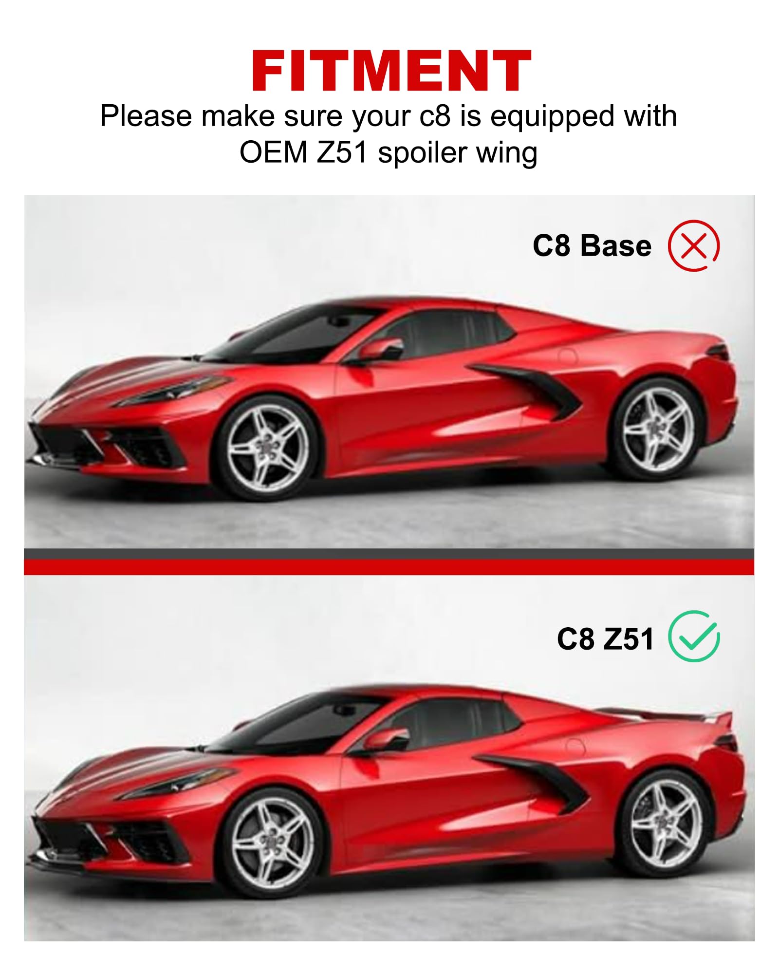 Snapklik.com : Etesan Upgrade Rear Trunk Spoiler Wicker Fit For ...