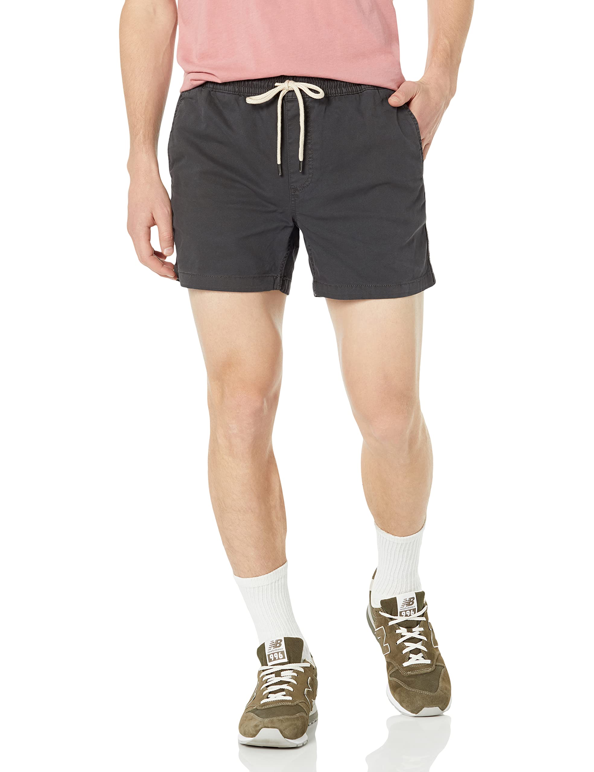 Goodthreads Men's Slim-Fit 5" Pull-On Comfort Stretch Canvas Short 3X ...