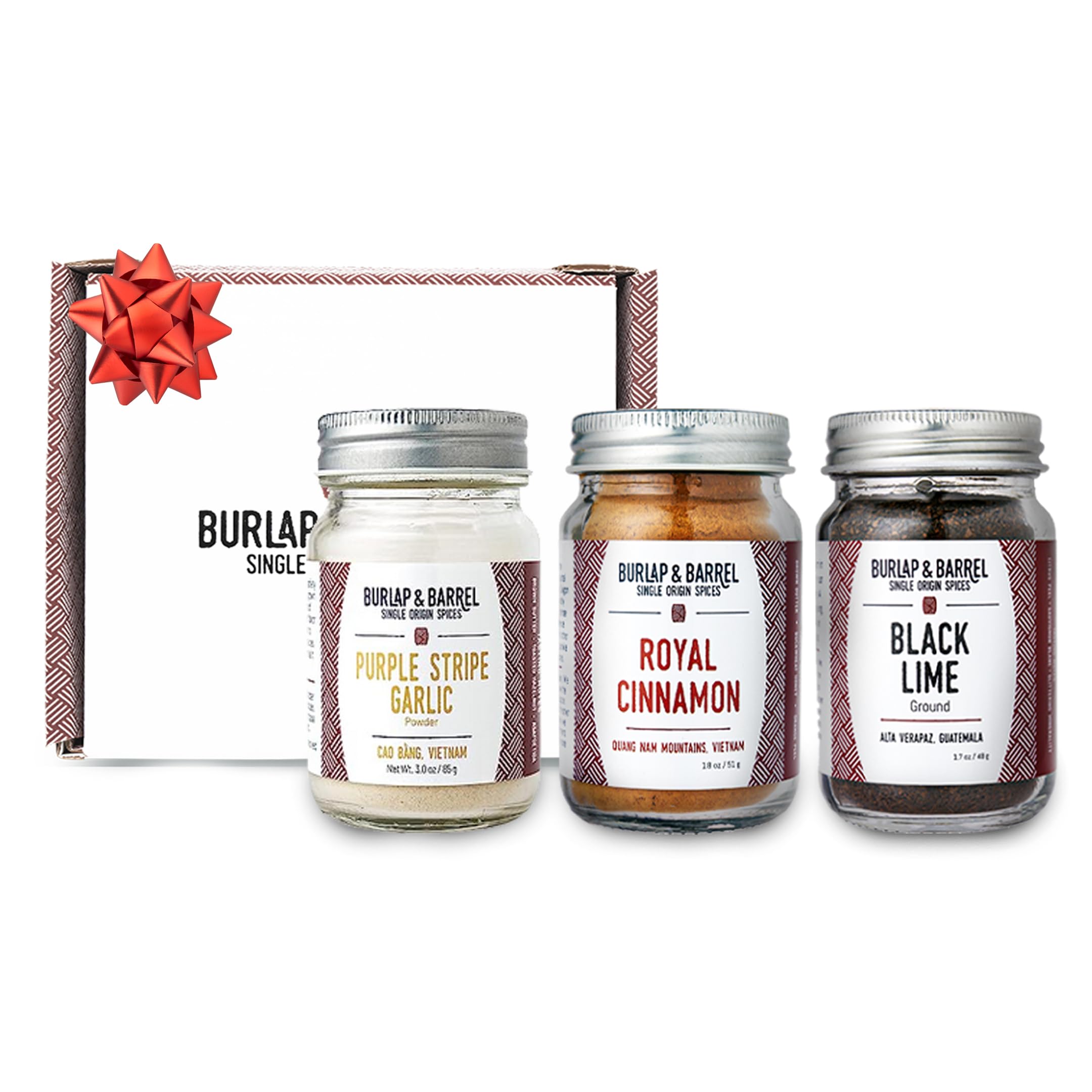 Amazon.com : Burlap & Barrel 3-Pack Spice Gift Set - As Seen On Shark ...