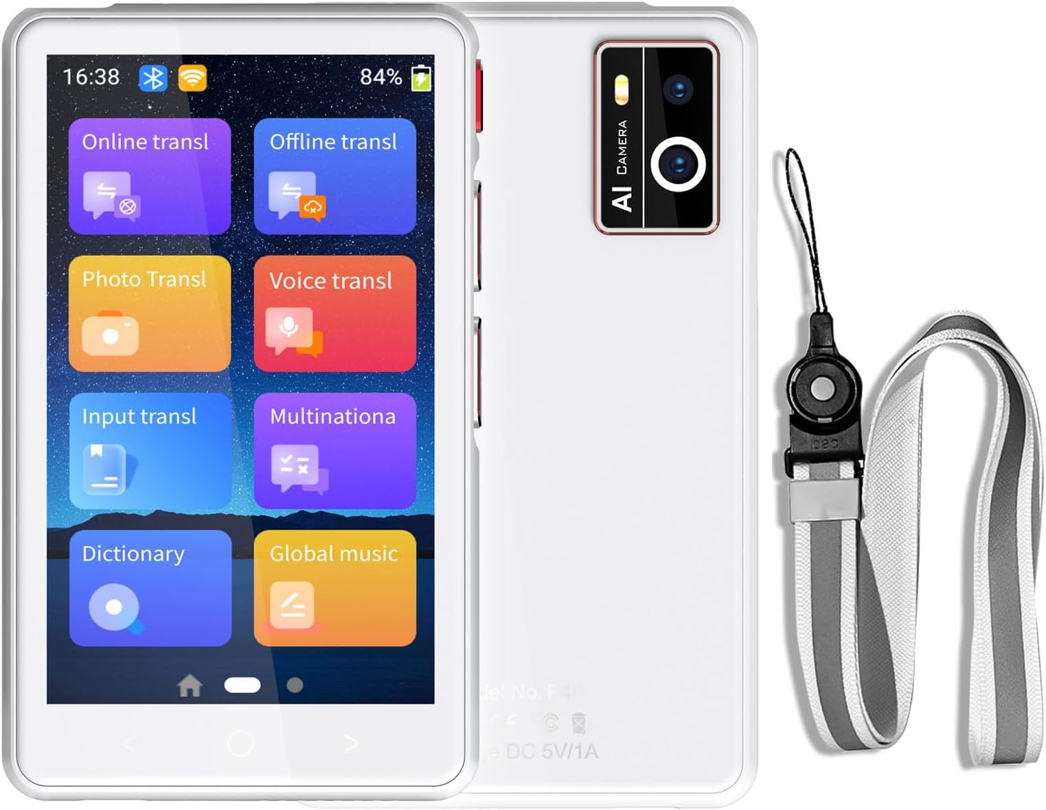 Amazon.com : Adelagnes Instant Language Translator Device, Two-Way ...