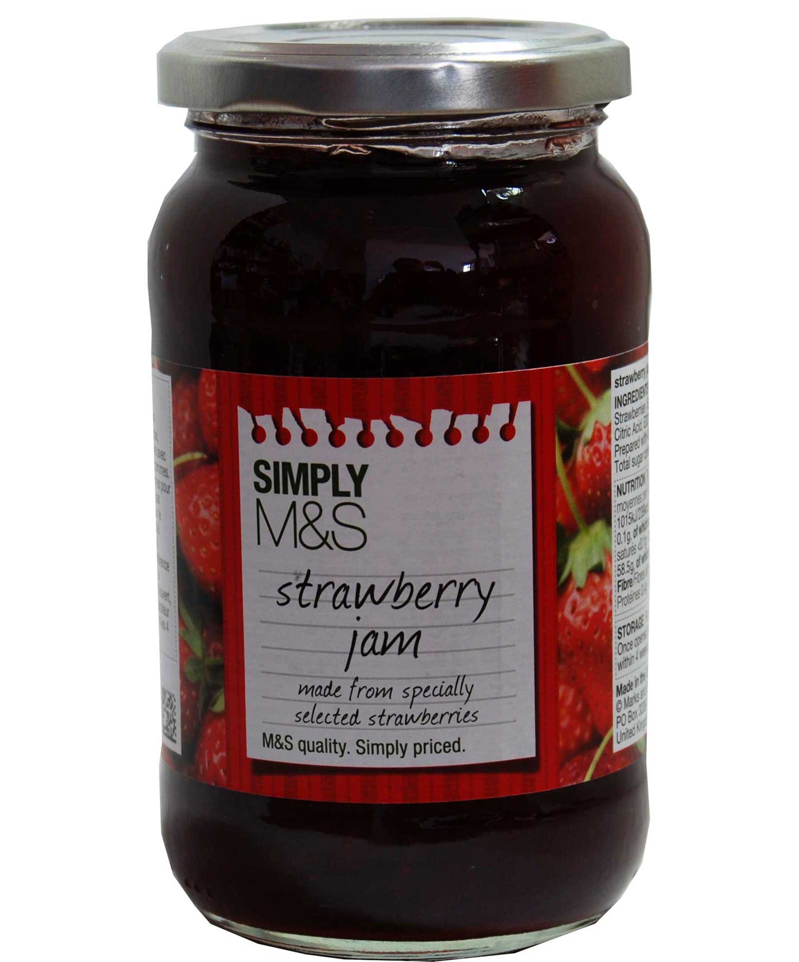 Marks & Spencer - Simply M&S Strawberry Jam 454g (From the UK) by Marks ...