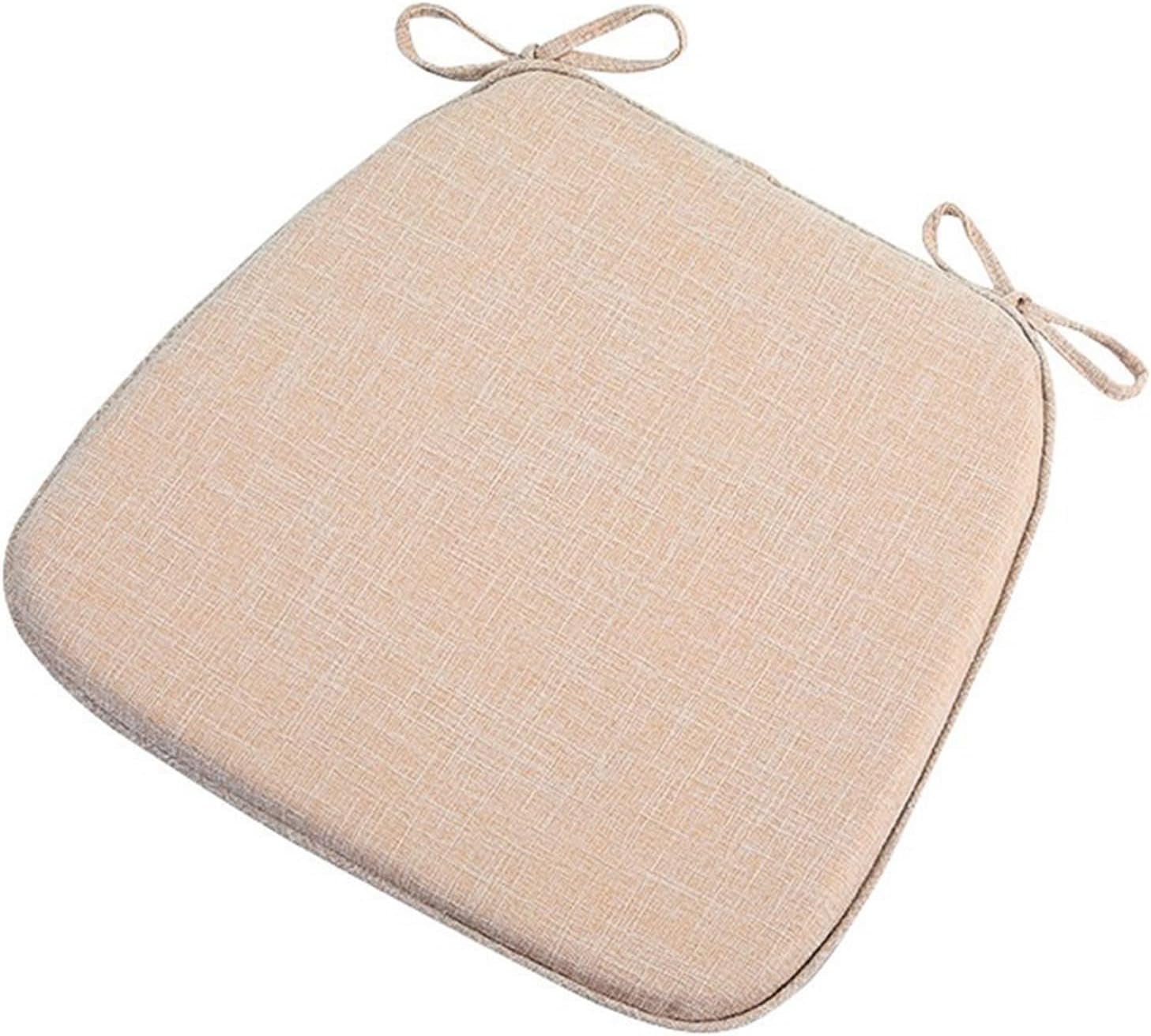 Amazon.com: Ralsko Chair Pads with Ties 18x17, Memory Foam Kitchen ...