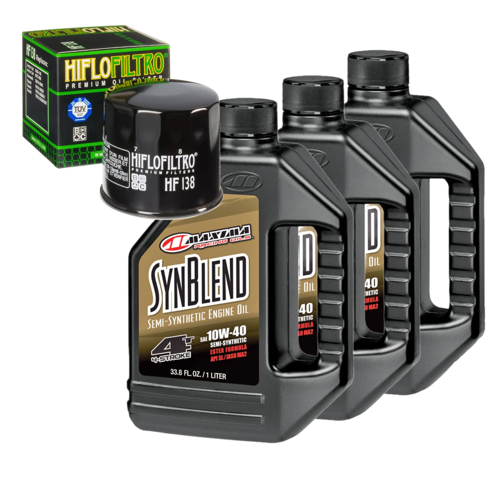 Amazon.com: RAD Powersports 10W-40 Oil Change Kit For Arctic Cat 2005 ...