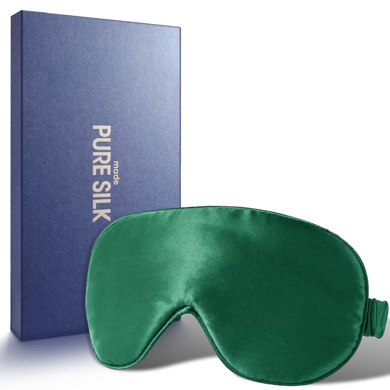 Eye Mask,100% Mulberry High-end Pure Silk Sleep Mask with Gift Box, H ...