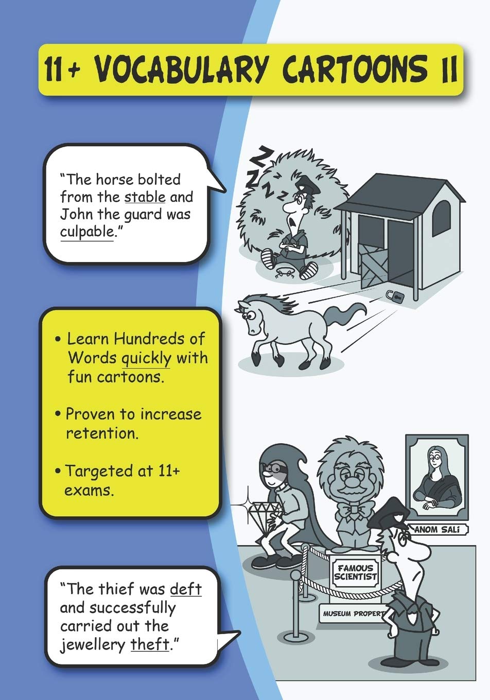 11+ Vocabulary Cartoons II: Amazon.co.uk: Mason, A: 9781073495412: Books