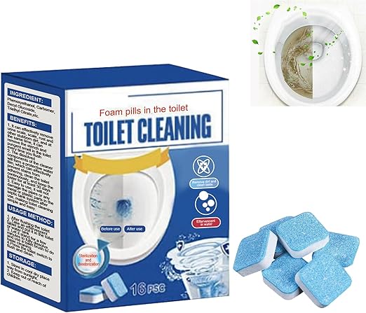 GNAUMORE WC-Reiniger Tabs Spülkasten,Toiletten-Tabsb,WC ...