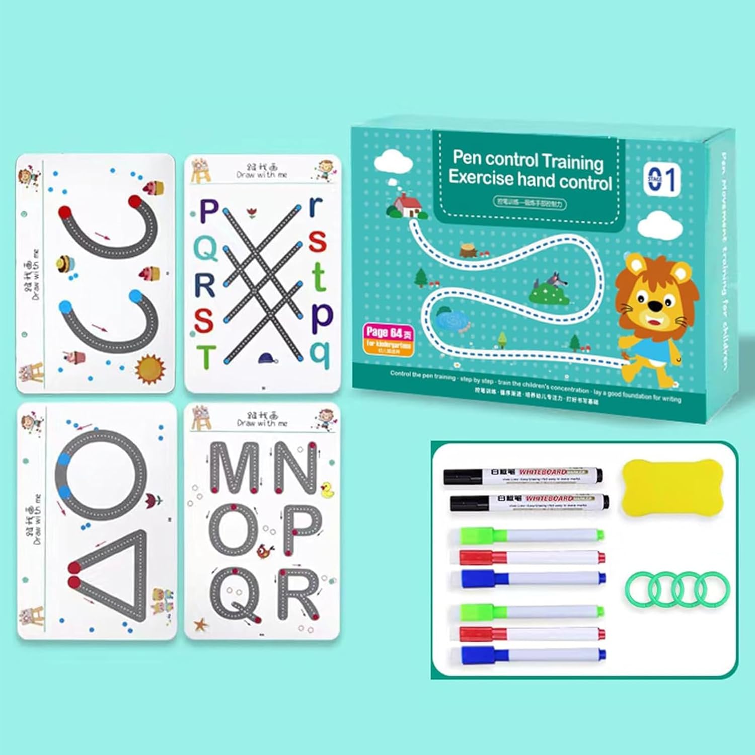 Amazon.com: Scribble Smart Workbook, Scribblesmart™ Workbook: Fast-Track Young Minds, Scribble ...