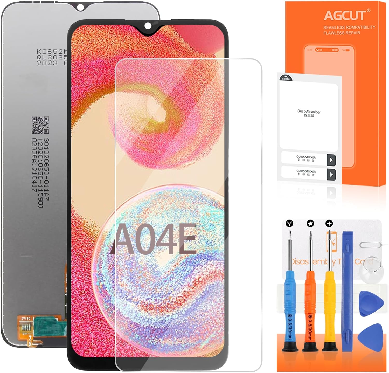 Amazon.com: for Samsung Galaxy A04E Screen Replacement for Display Samsung A04E LCD SM-A042M SM ...