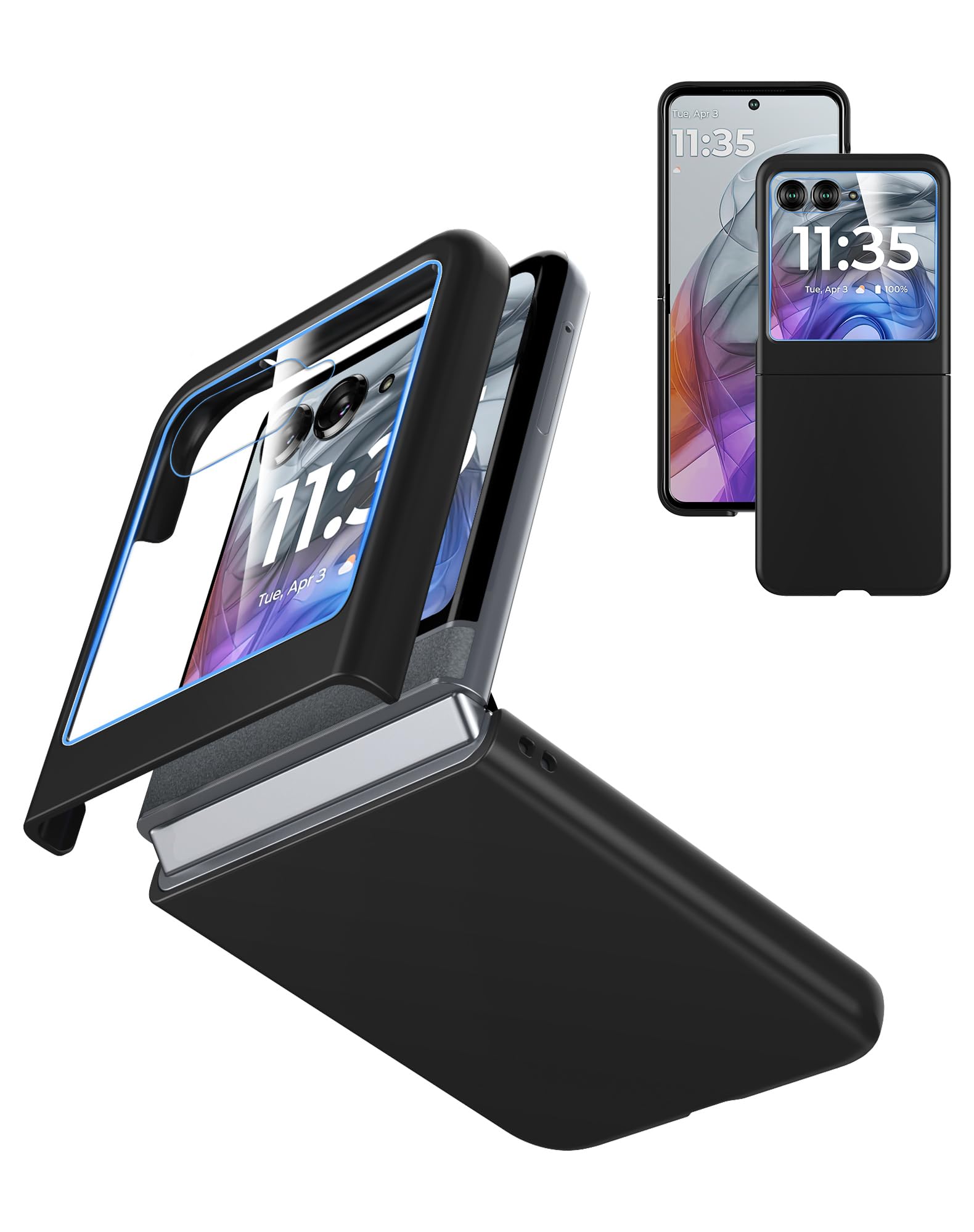 Amazon.com: Cresee Case for Motorola Razr 2024 (Not Fit Razr+) with ...