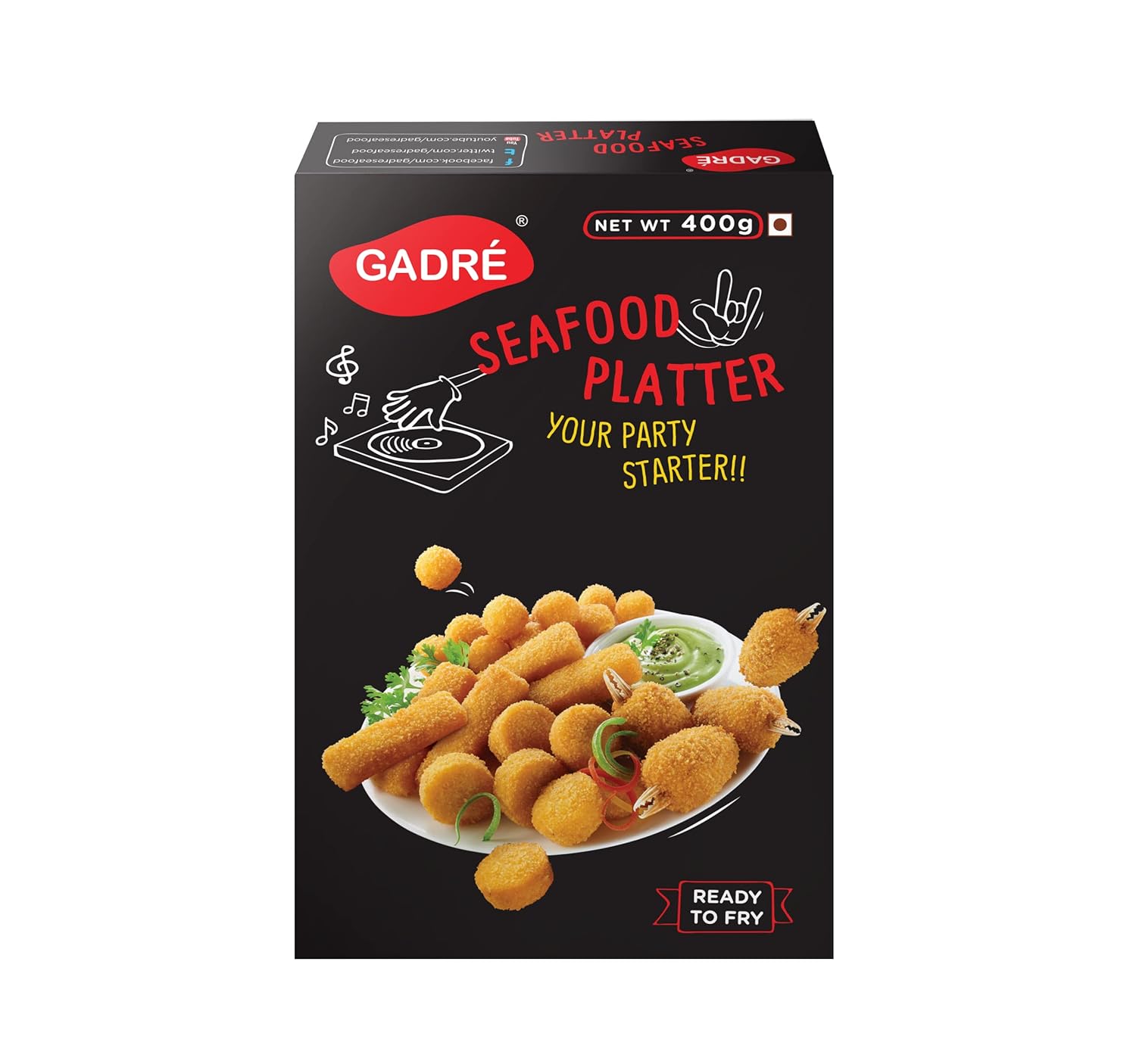 Gadre Seafood Platter, 400g : Amazon.in: Grocery & Gourmet Foods