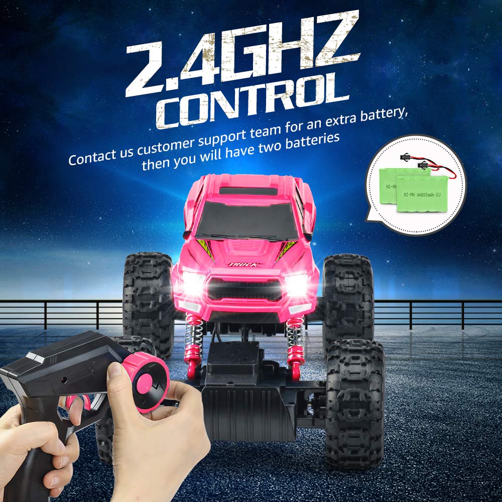 DOUBLE E RC Cars for Girls Newest 1:12 Scale Remote Control Car with ...