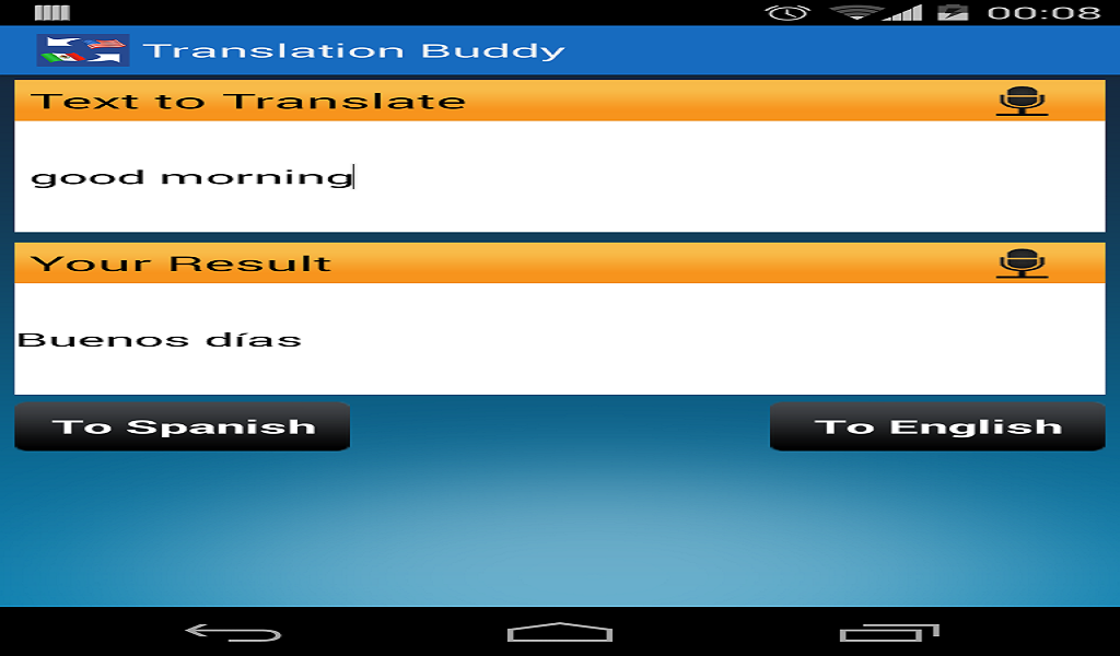Spanish English Translator - App on the Amazon Appstore