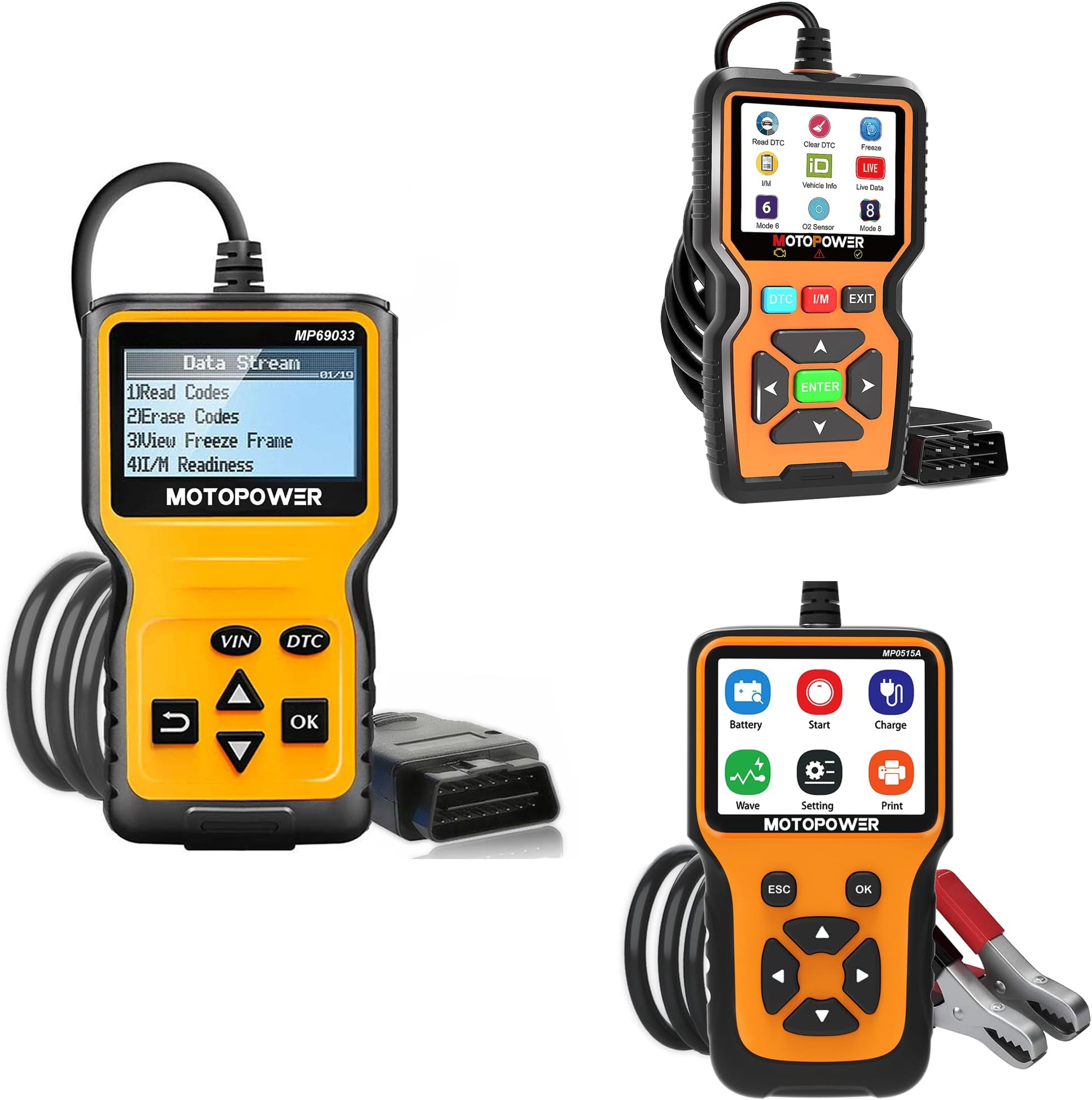 Amazon.com: MOTOPOWER Vehicle Diagnostic Tools for Checking Engine ...