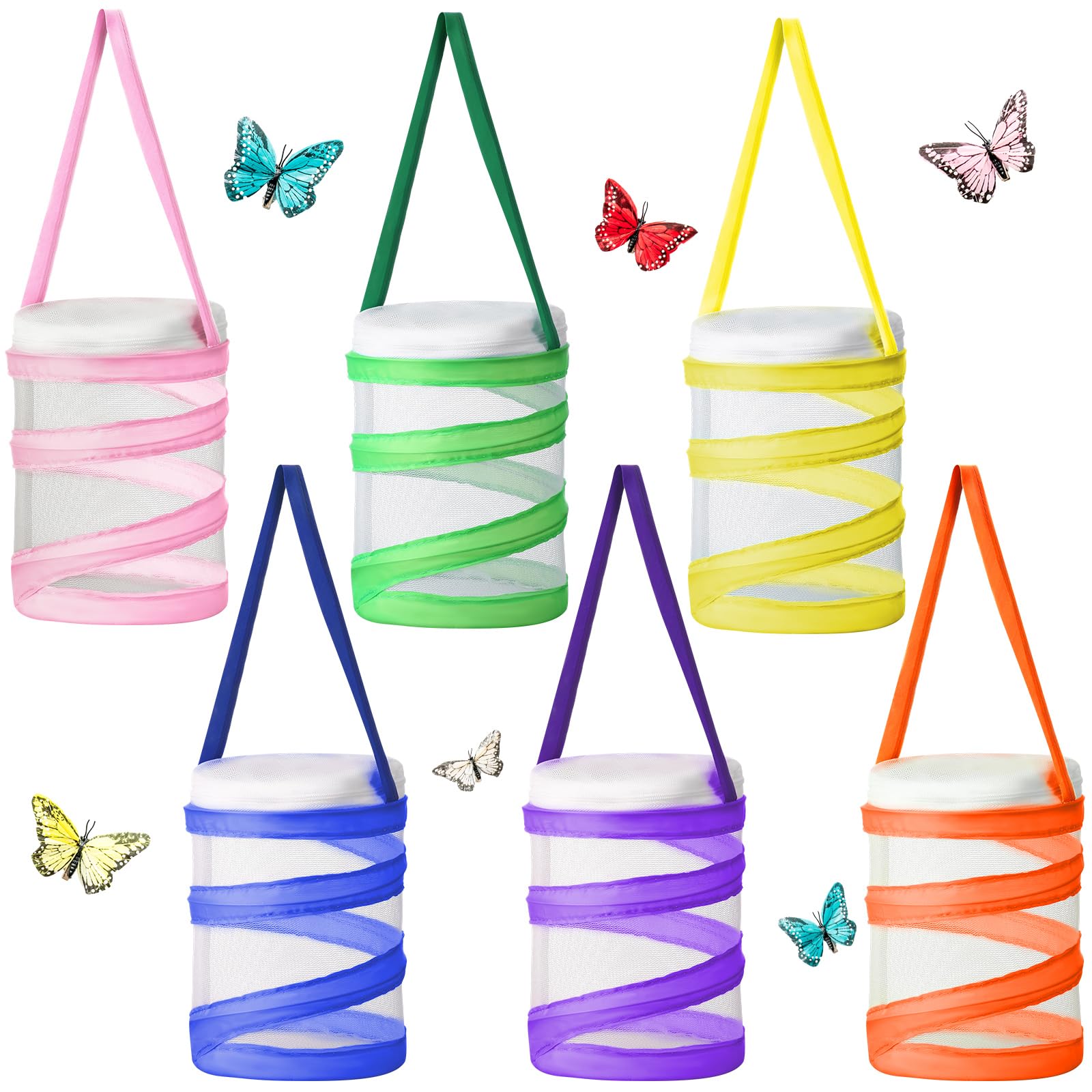 Amazon.com: Hiboom 6 Pcs Pop up Insect and Butterfly Habitat Cage Bulk ...