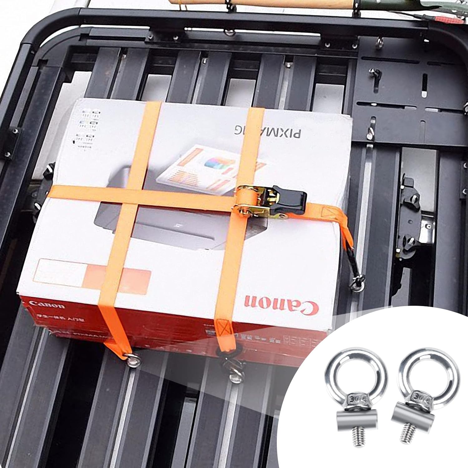 Heveer Piping Stopper 4 Pieces Stainless Steel Awning Stopper with 10 ...