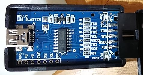 Amazon.co.jp: USB Blaster ByteBlaster II CPLD FPGAダウンロードケーブルJTAGチェーン ...