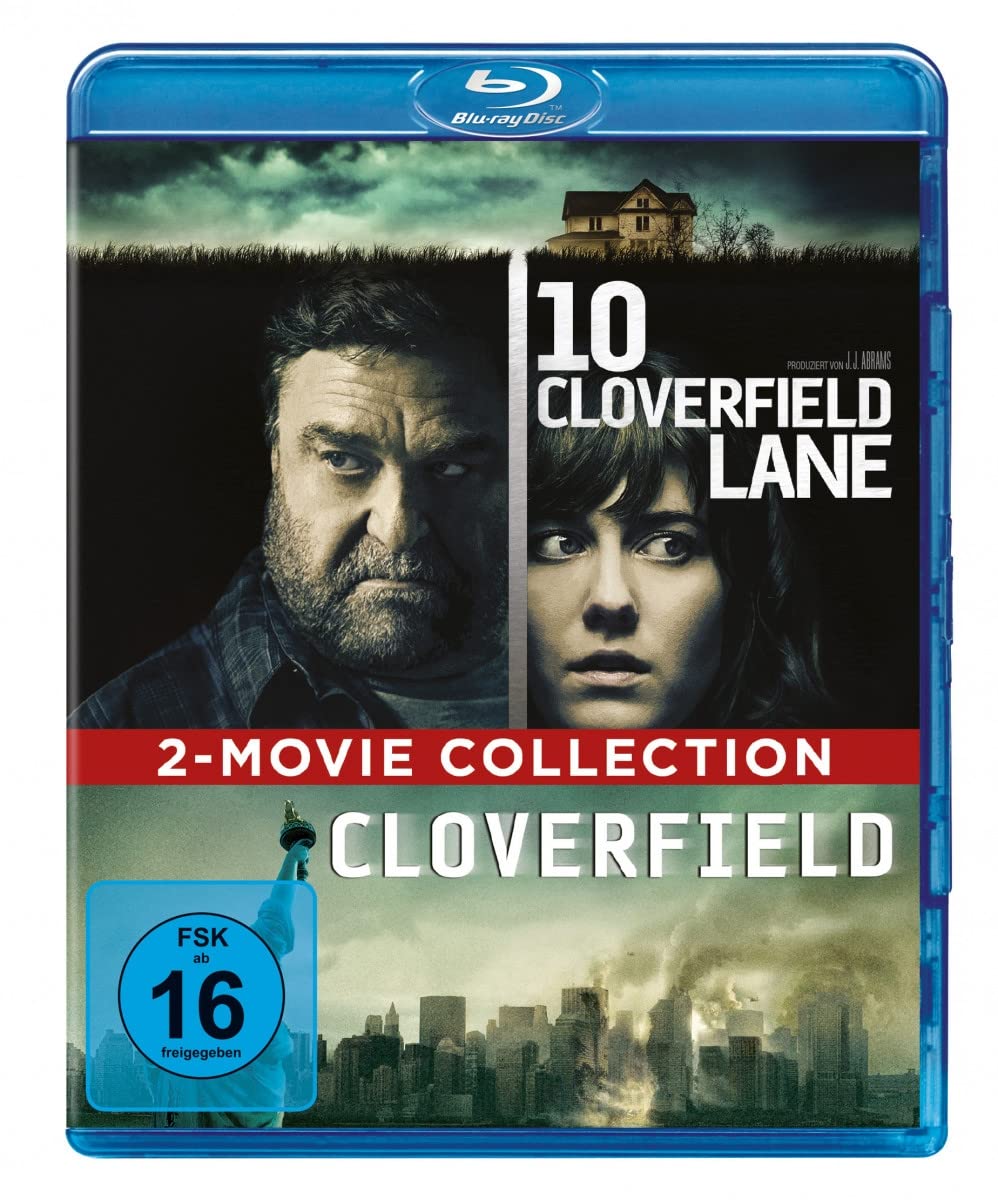 Cloverfield & 10 Cloverfield Lane - 2-Movie Collection [Blu-ray ...