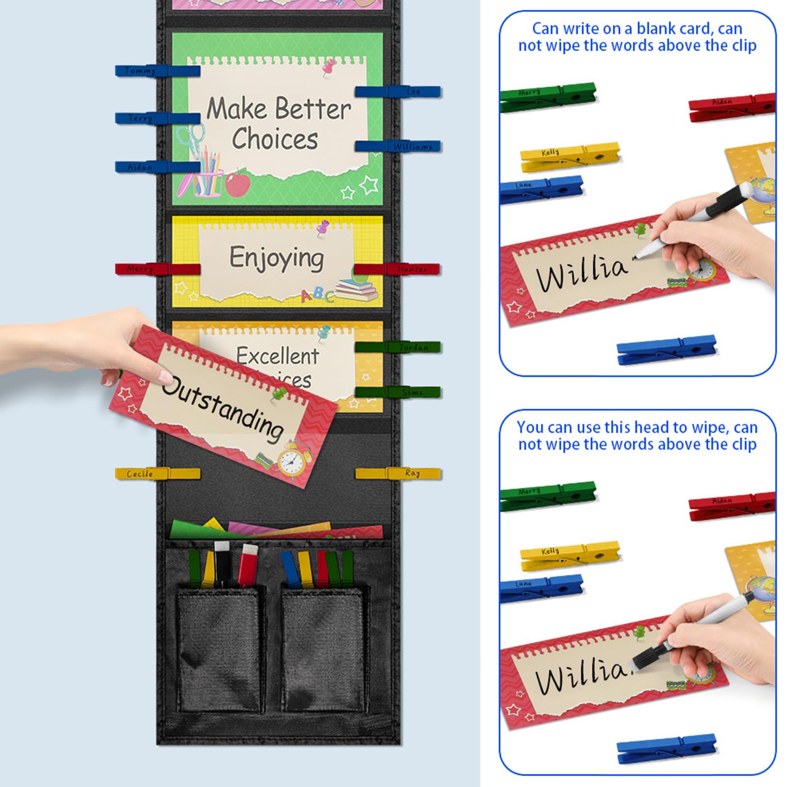 Traffic Light Behavior Chart YZYDF Children Behavior Chart Stoplight ...