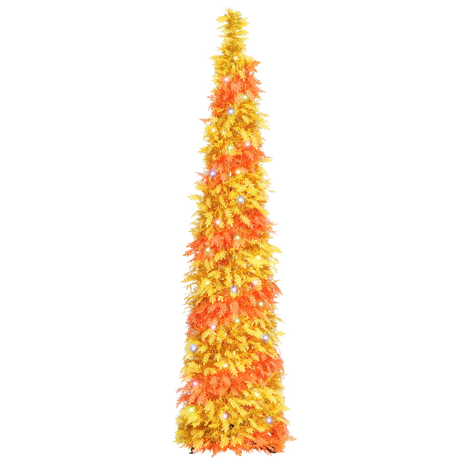 Amazon.com: N&T NIETING 5ft Fall Tree with Lights, Pop up Fall Trees ...