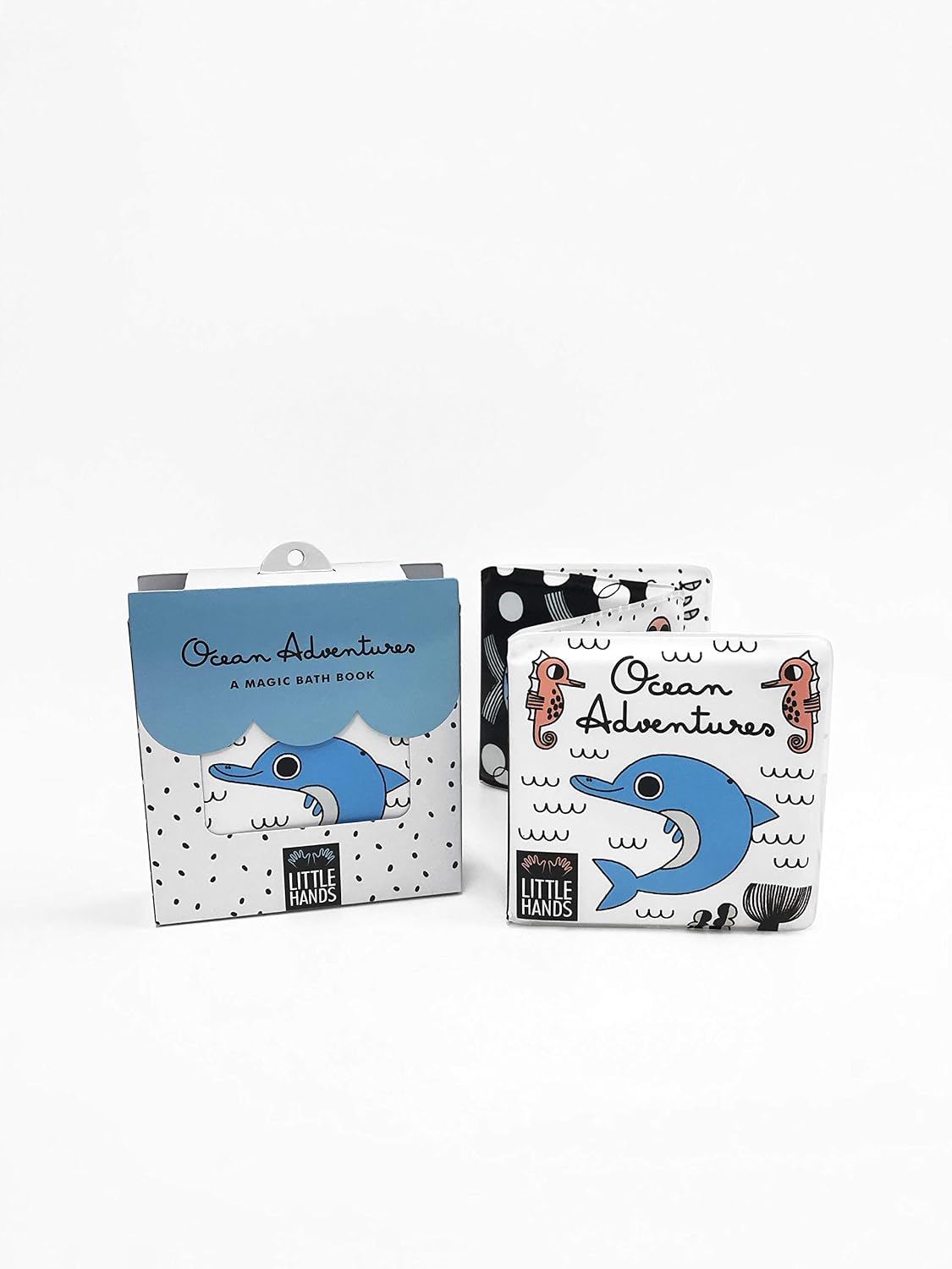 Ocean Adventures: A Magic Bath Book (Little Hands Bath Books): Words ...