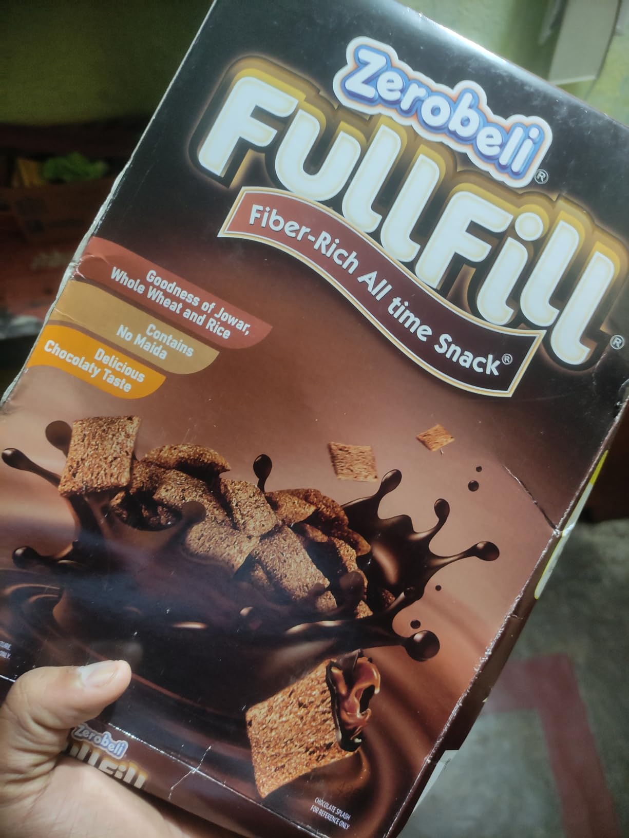 Zerobeli No Palm Oil & Maida Free Delicious Choco Fills 400g| Kids Friendly Snack| Multigrain ...