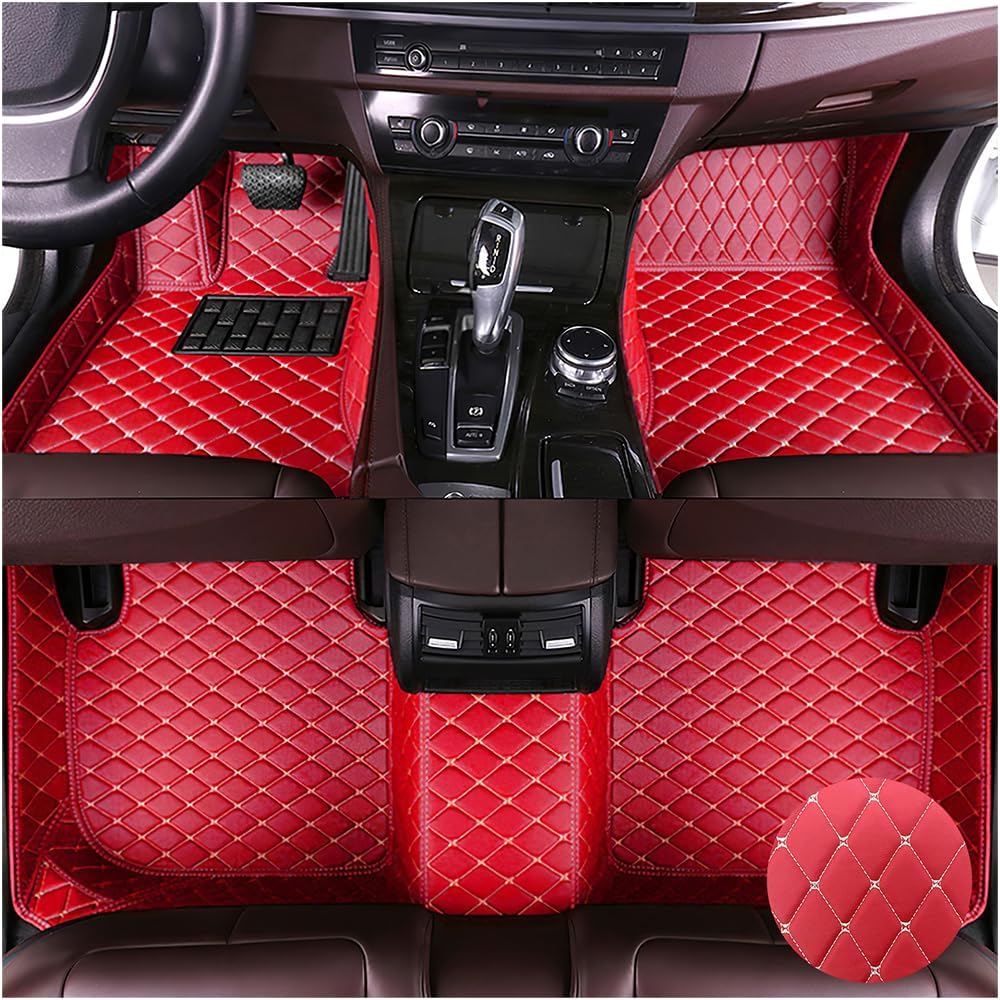 Amazon.com: Car Floor Mats for Dodge Charger 2017-2022, Leather Luxury ...