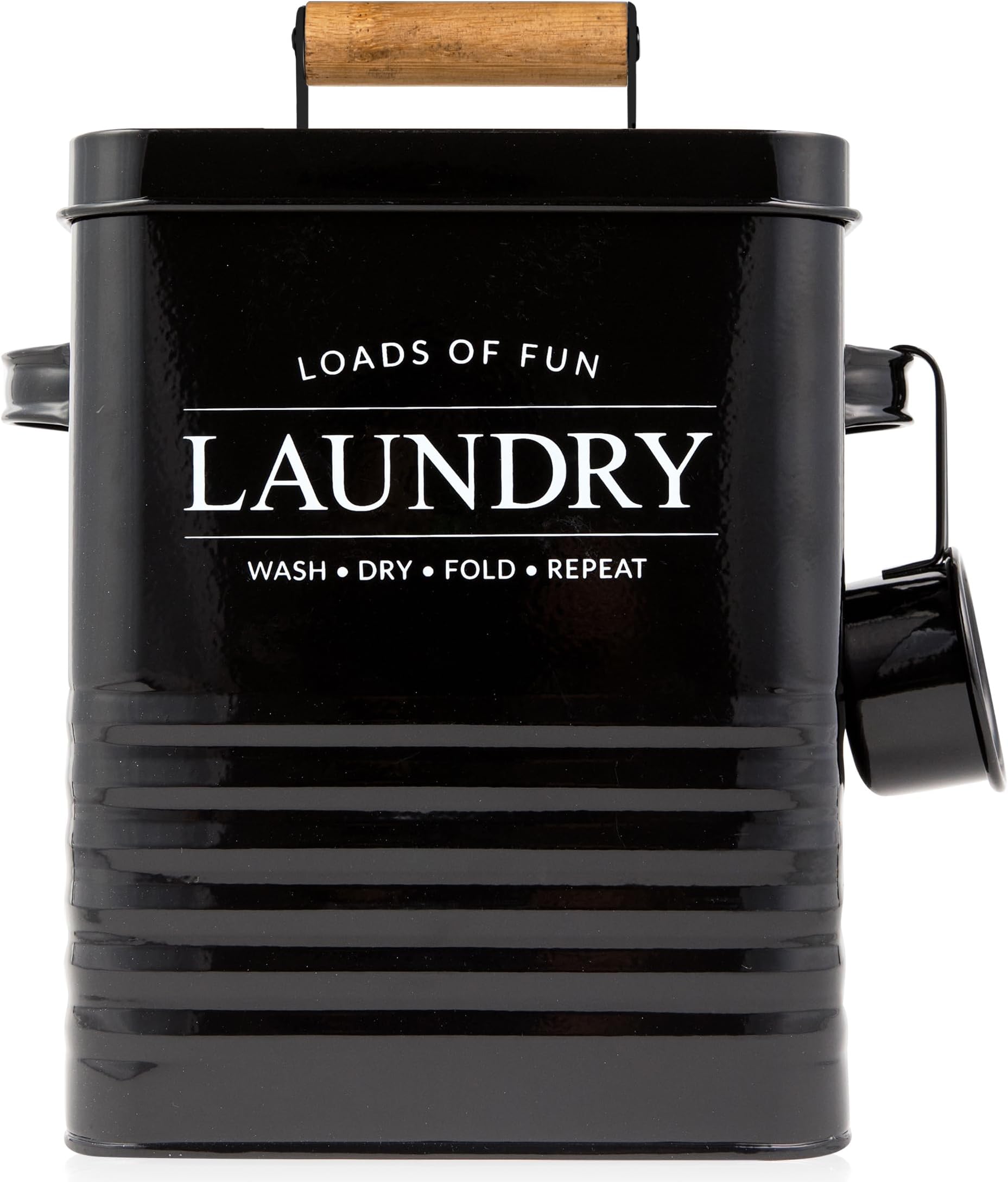 Amazon.com: BHG509 Farmhouse Style Decor Laundry Detergent Holder ...