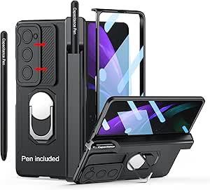 Amazon.com: Libeagle Compatible with Samsung Galaxy Z Fold 2 Case Heavy Duty Protective, Camera ...