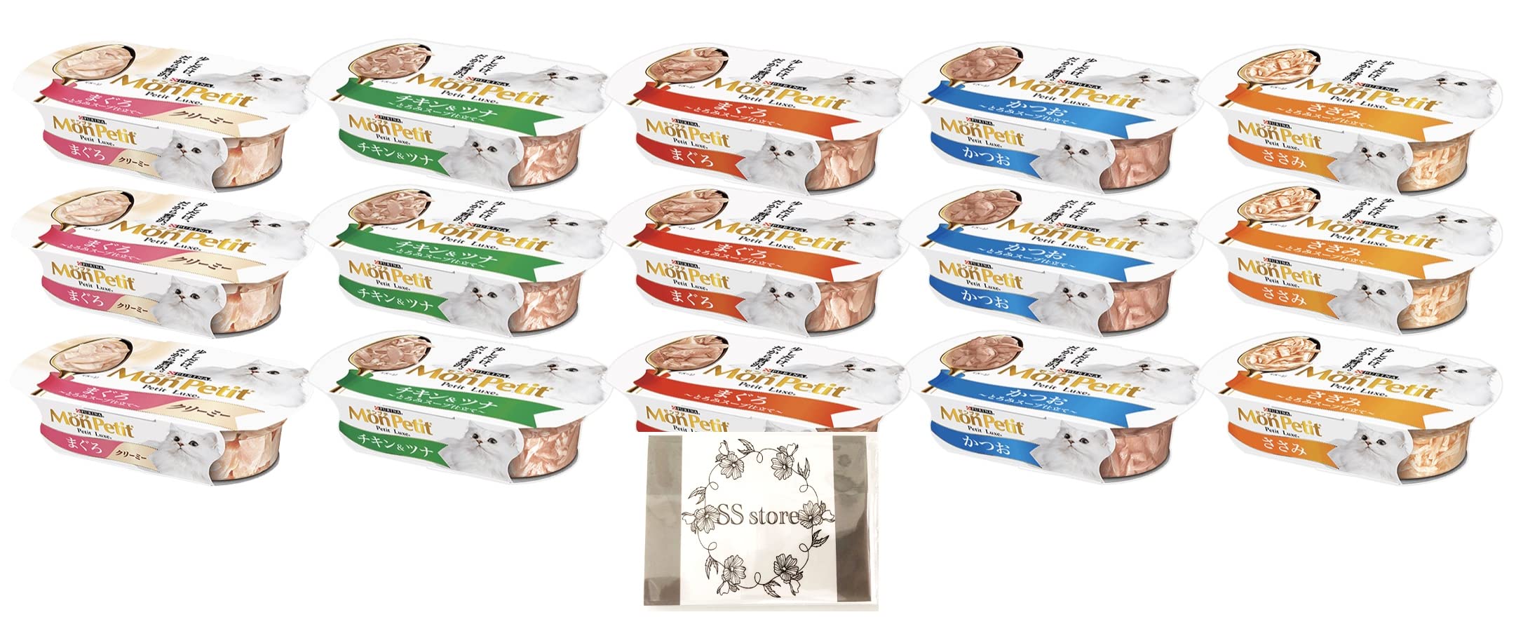 モンプチ プチリュクスカップ 57g 5種各2個 キャットフード モンプチ ネスレ - キャットフード