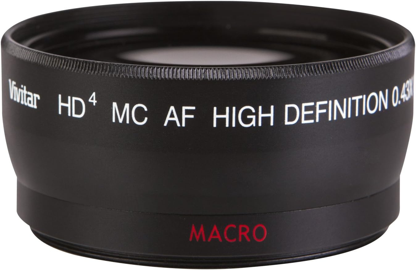Amazon.com : Vivitar 4337W 0.43X 37mm Wide-Angle Lens : Camera Lenses ...